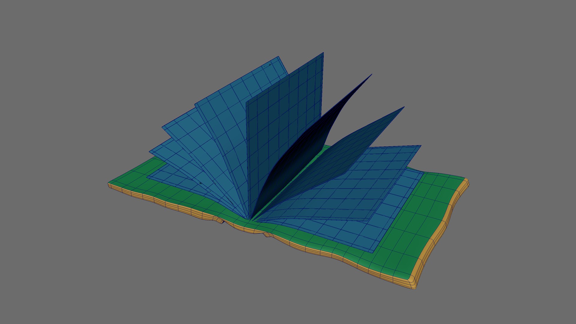 3D Model Fully Customizable Rigged Book - TurboSquid 1975872