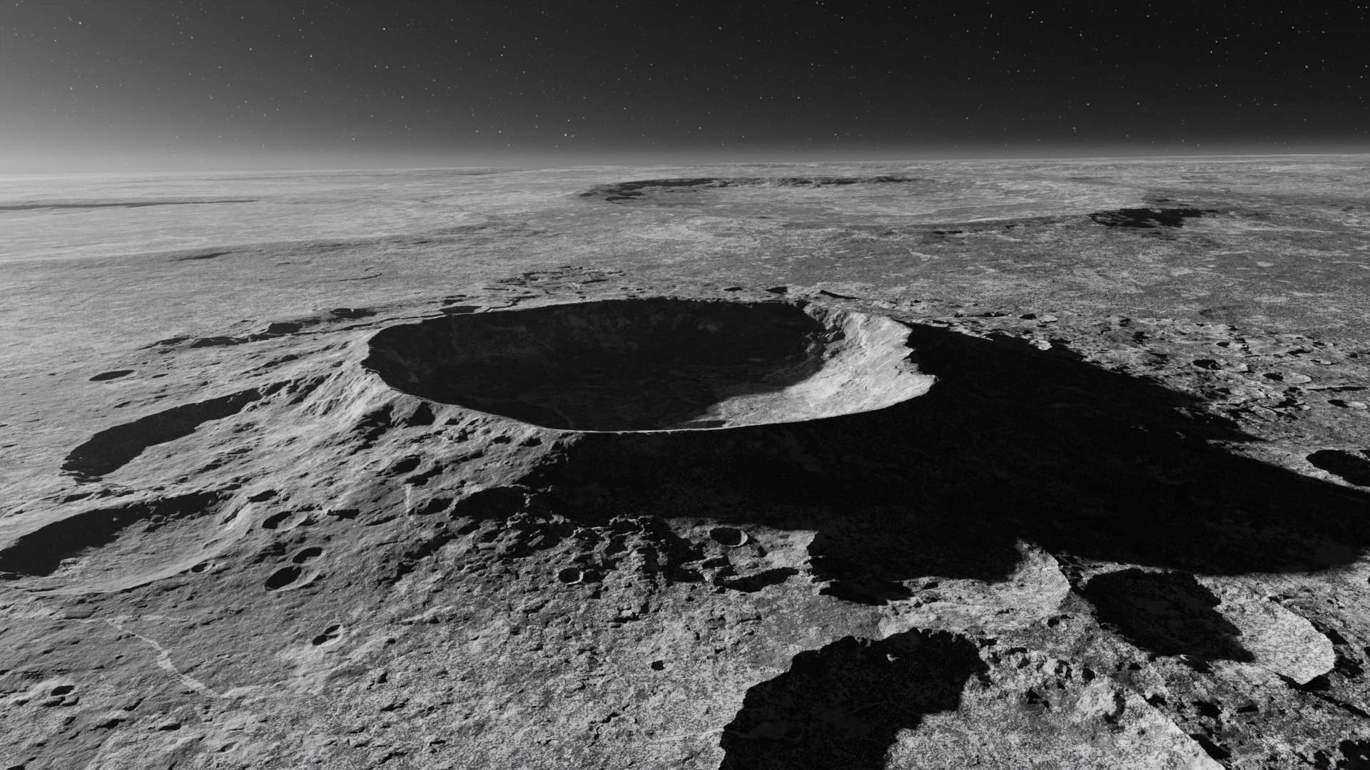 3D Moon Crater 1 - TurboSquid 2167562