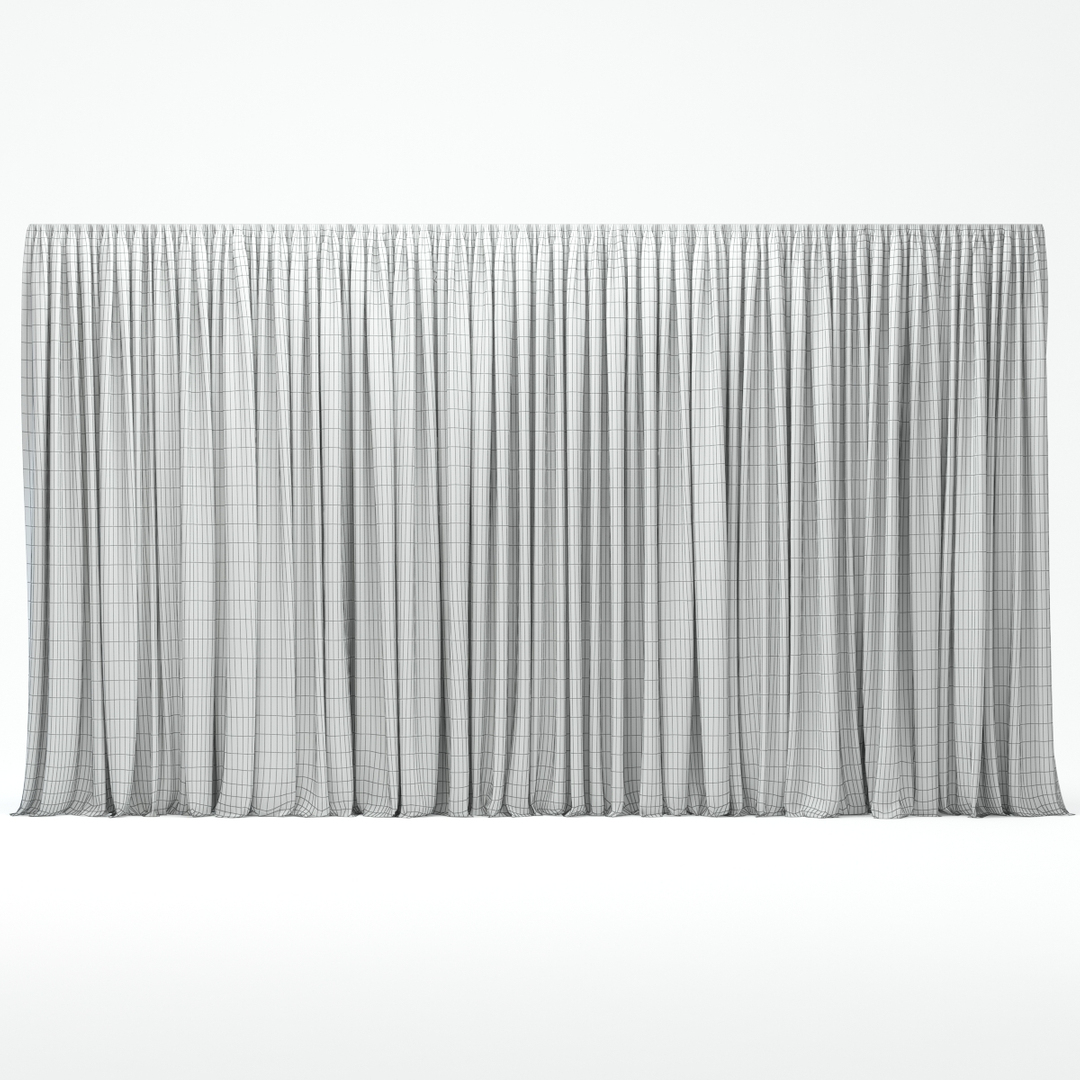 3d max curtains