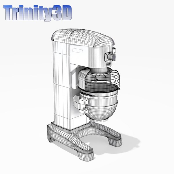 hobart industrial mixer 3d model