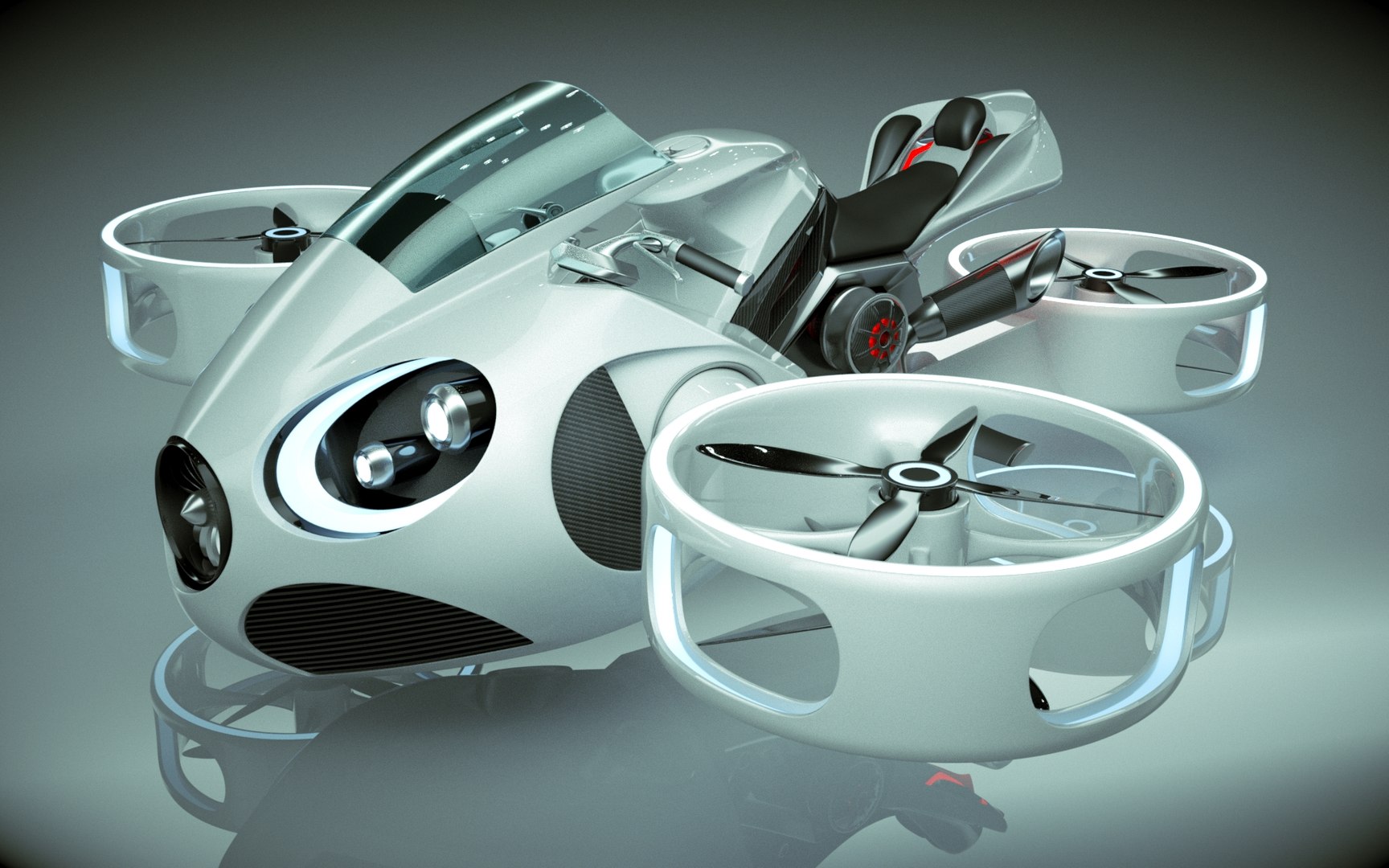 T Copter Bike 02 Model - TurboSquid 1985424