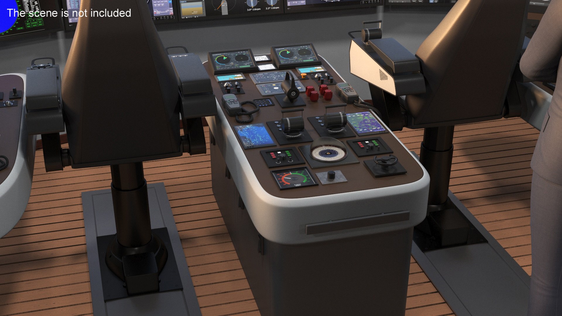 Ship Control Station 3D - TurboSquid 2229940