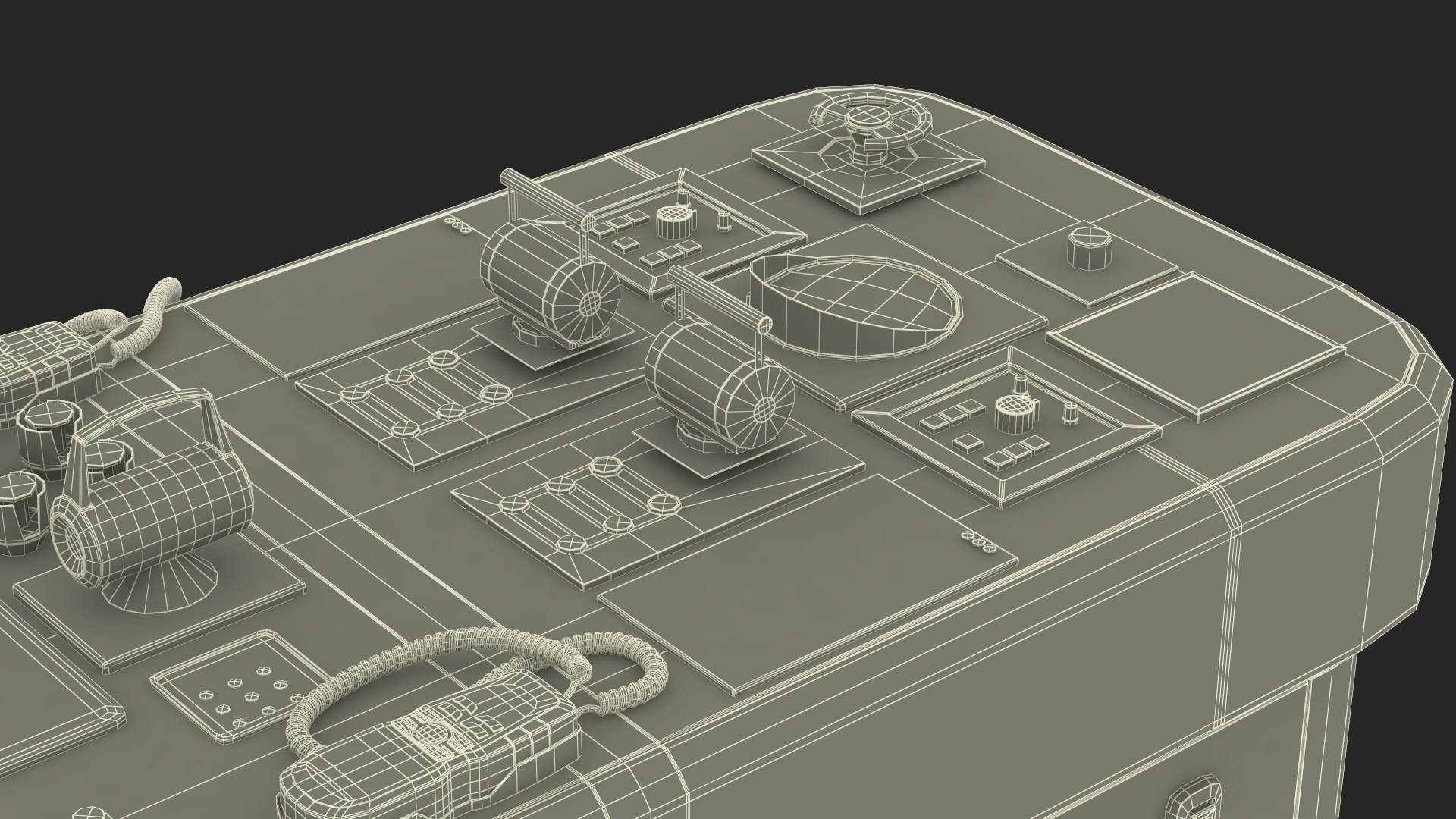 Ship Control Station 3D - TurboSquid 2229940