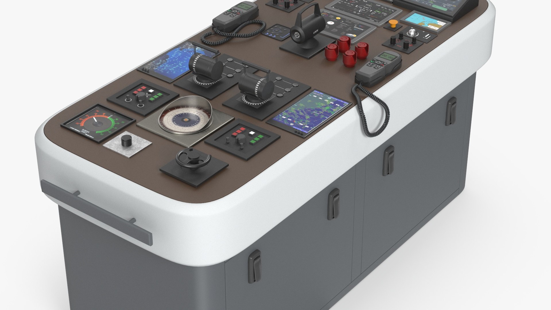 Ship Control Station 3D - TurboSquid 2229940