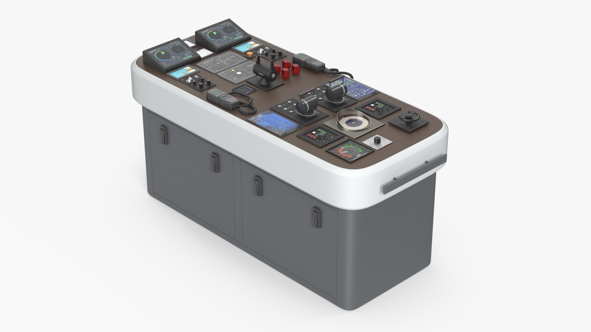 Ship Control Station 3D - TurboSquid 2229940
