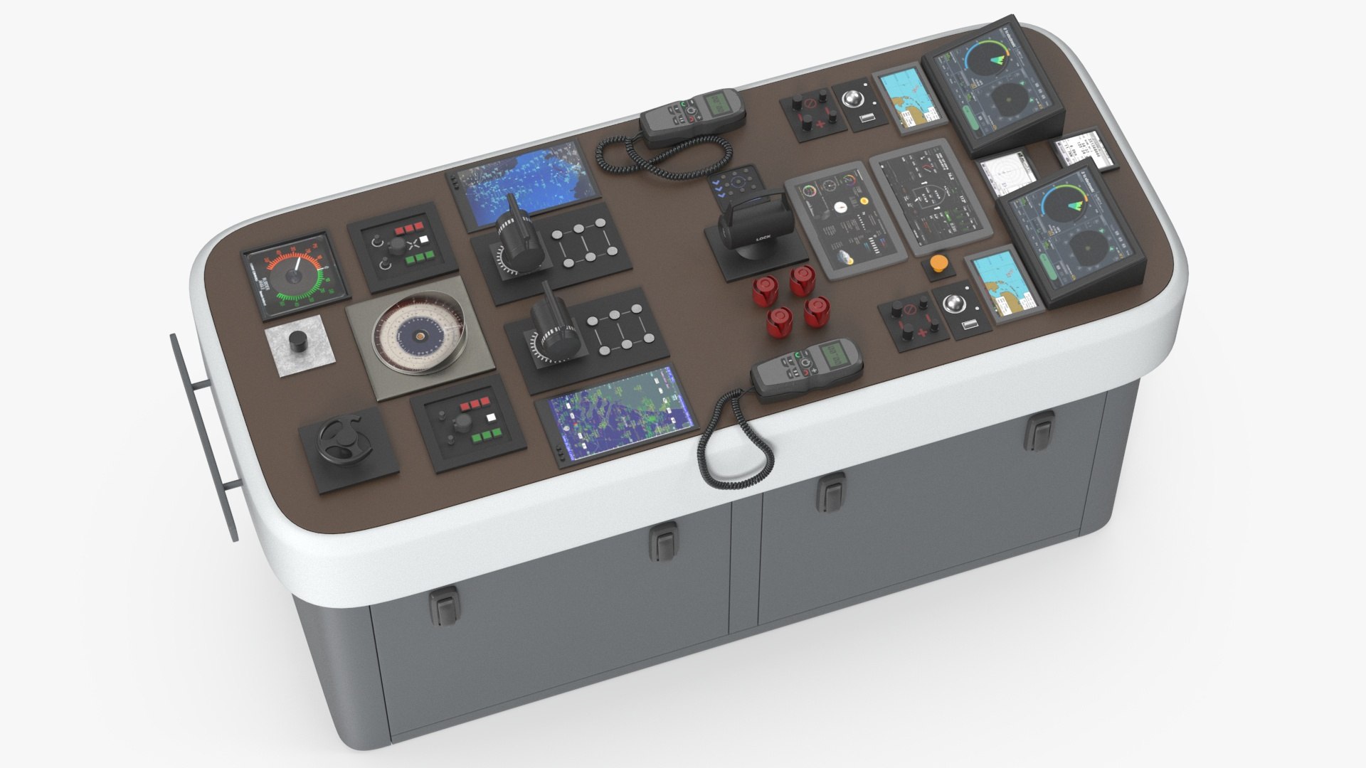 Ship Control Station 3D - TurboSquid 2229940
