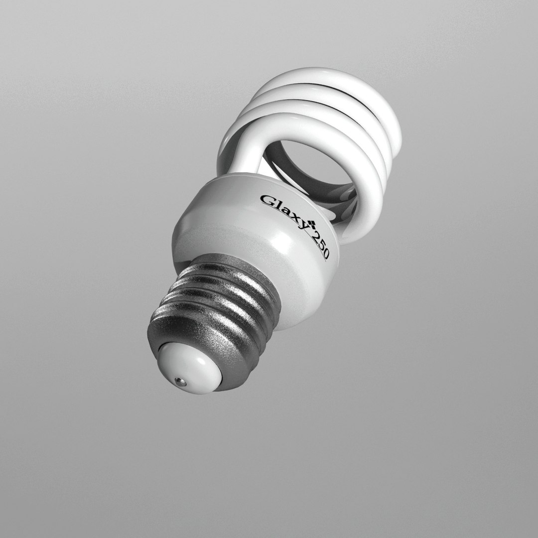 Cfl light bulb 3D - TurboSquid 1252826