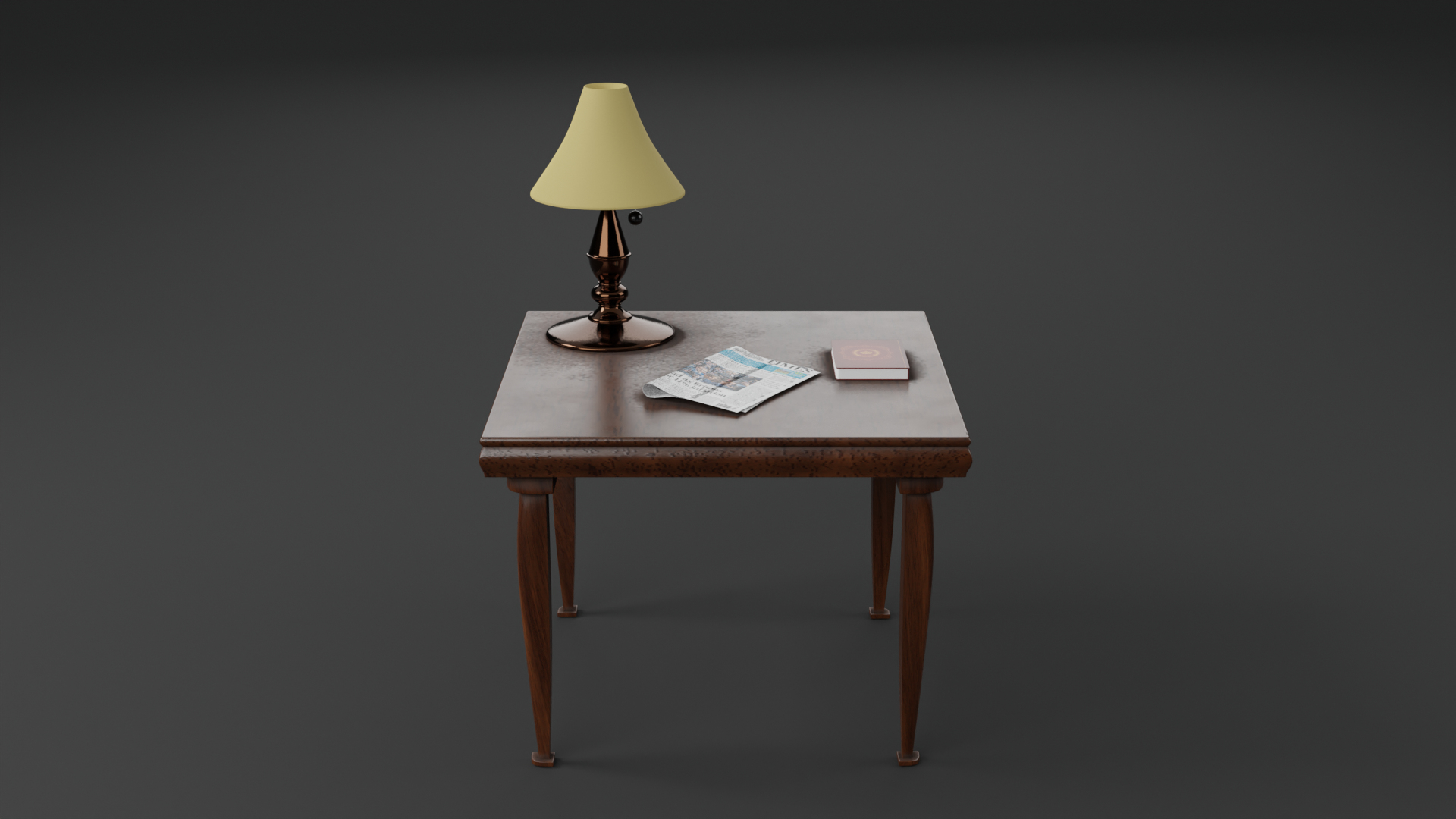 Wooden Table 3D Model - TurboSquid 2031654