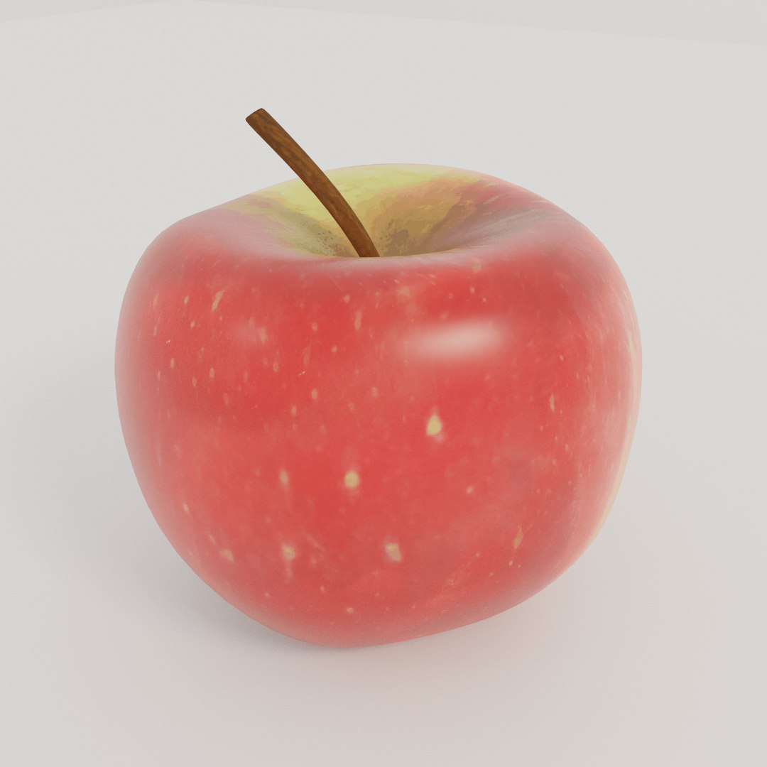 Photorealistic Apple 3D Model - TurboSquid 1696227