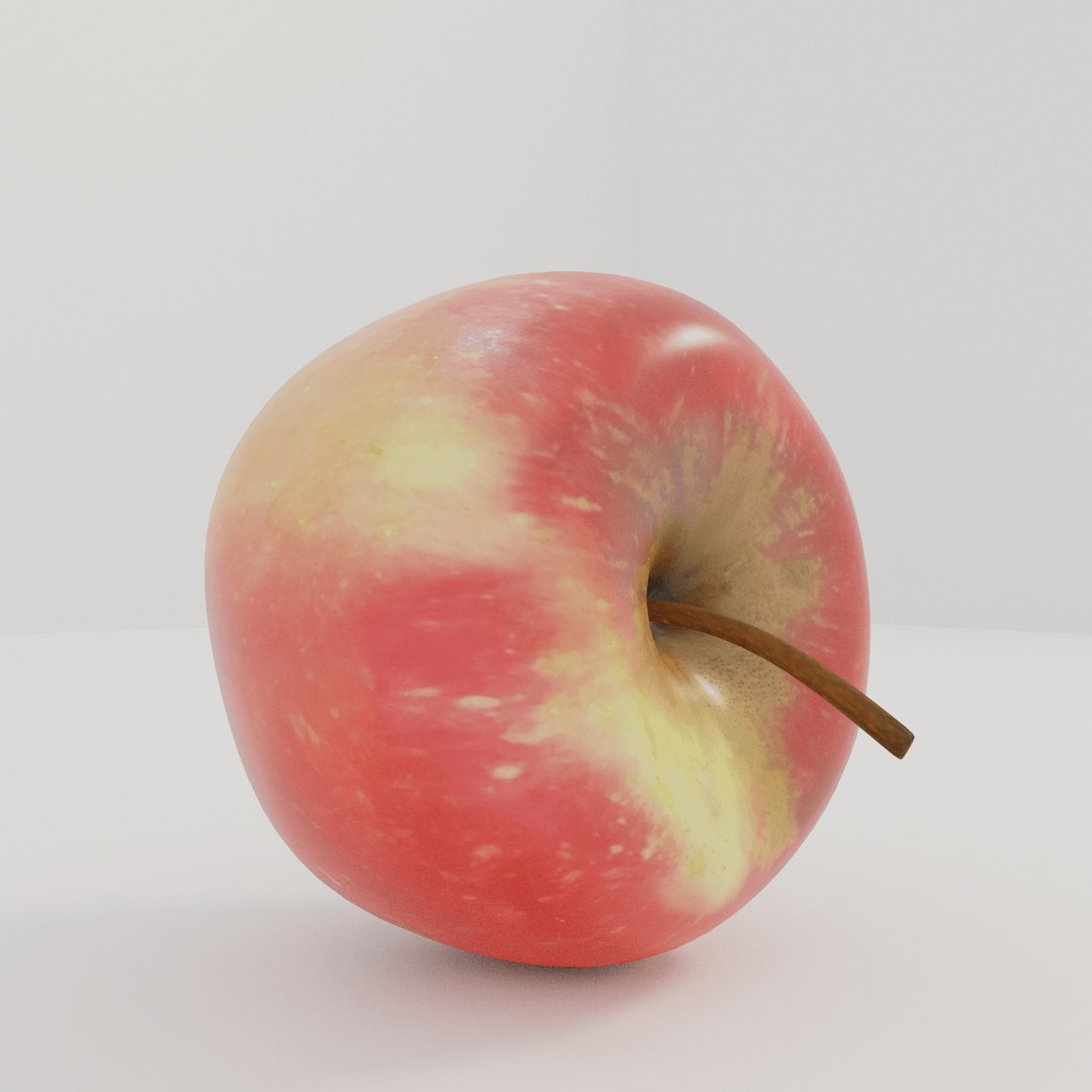 Photorealistic Apple 3D Model - TurboSquid 1696227