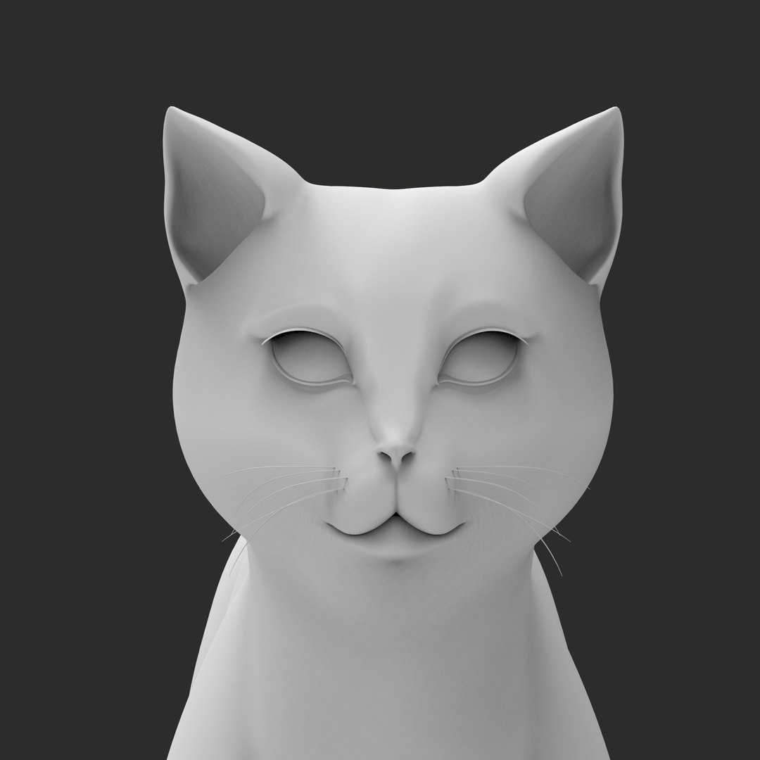 Cats Feline Obj