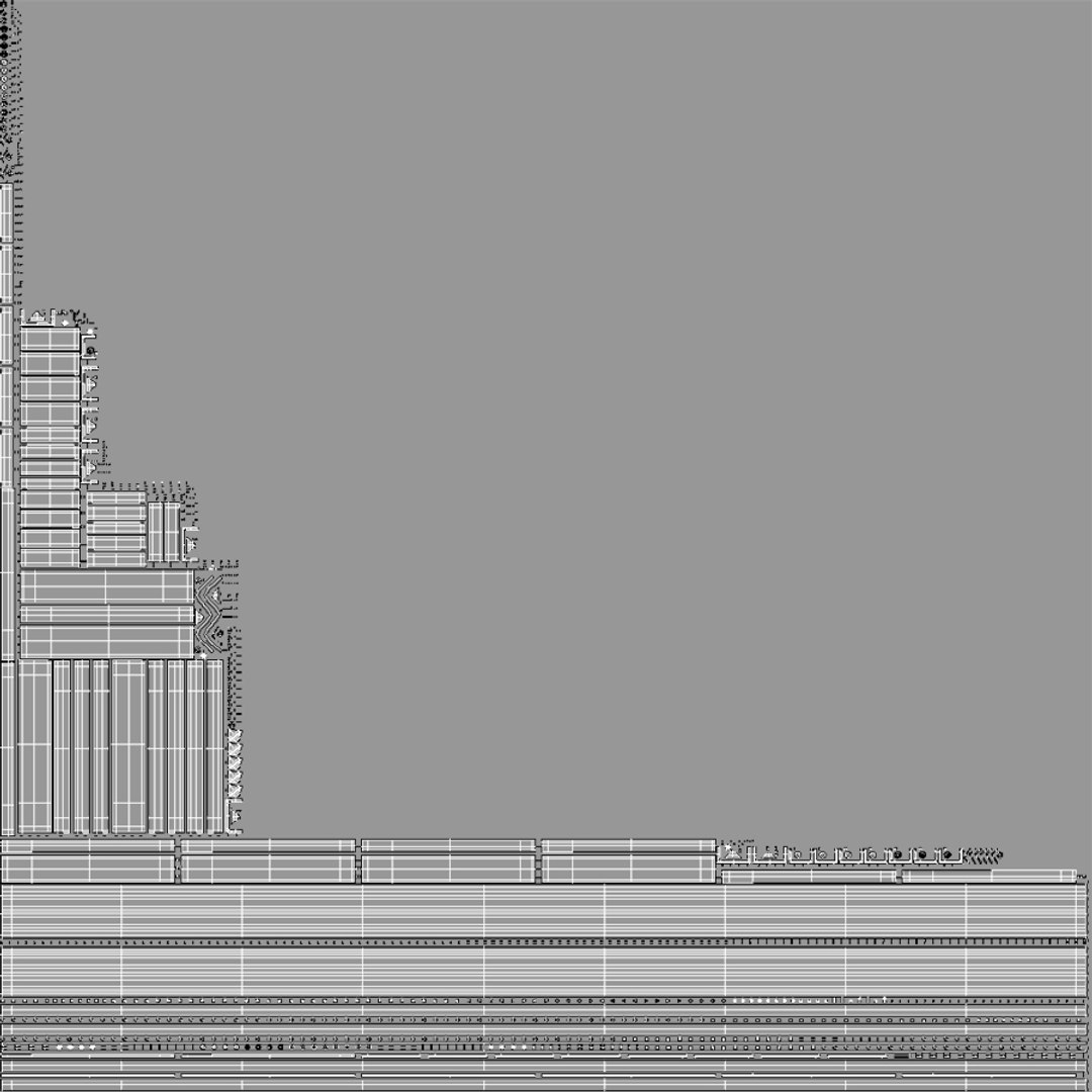 3D Highway Guardrail Model - TurboSquid 2082436