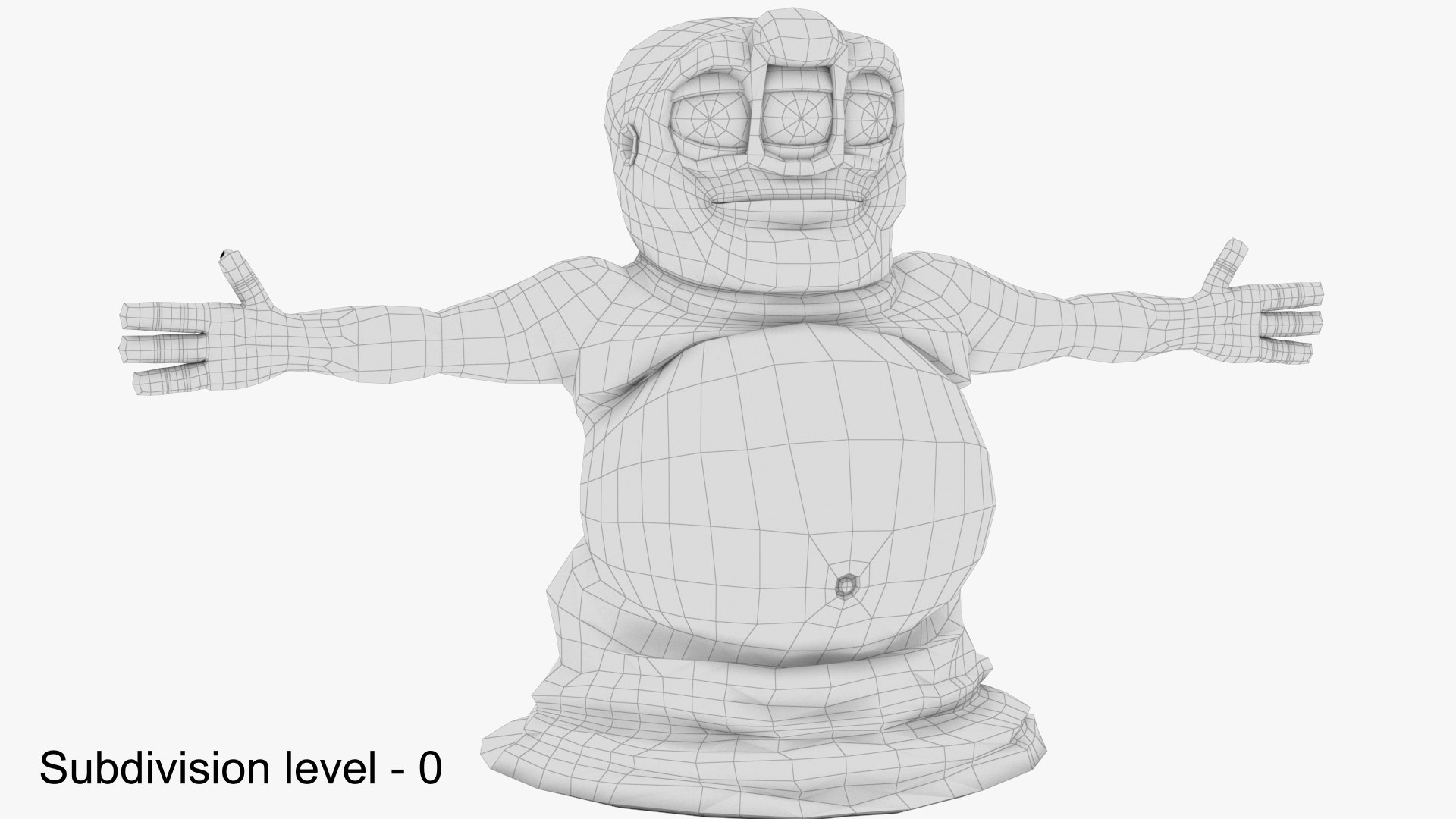 Bade Character 3D - TurboSquid 1698593