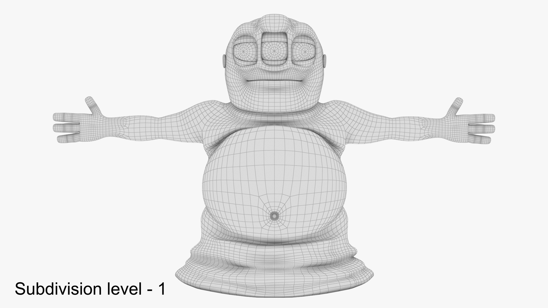 Bade Character 3D - TurboSquid 1698593