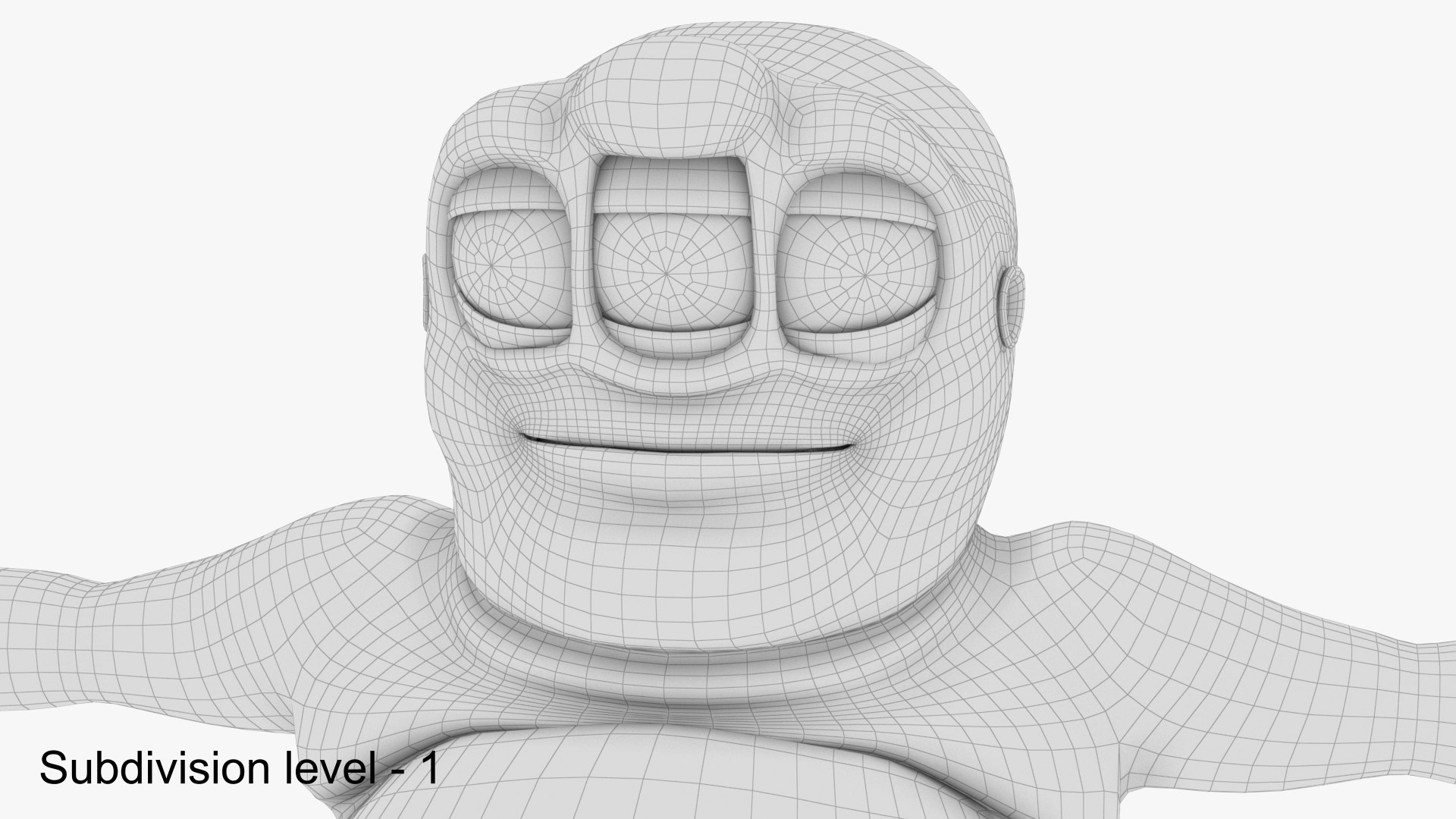 Bade Character 3D - TurboSquid 1698593