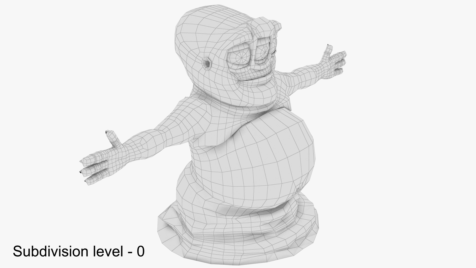 Bade Character 3D - TurboSquid 1698593