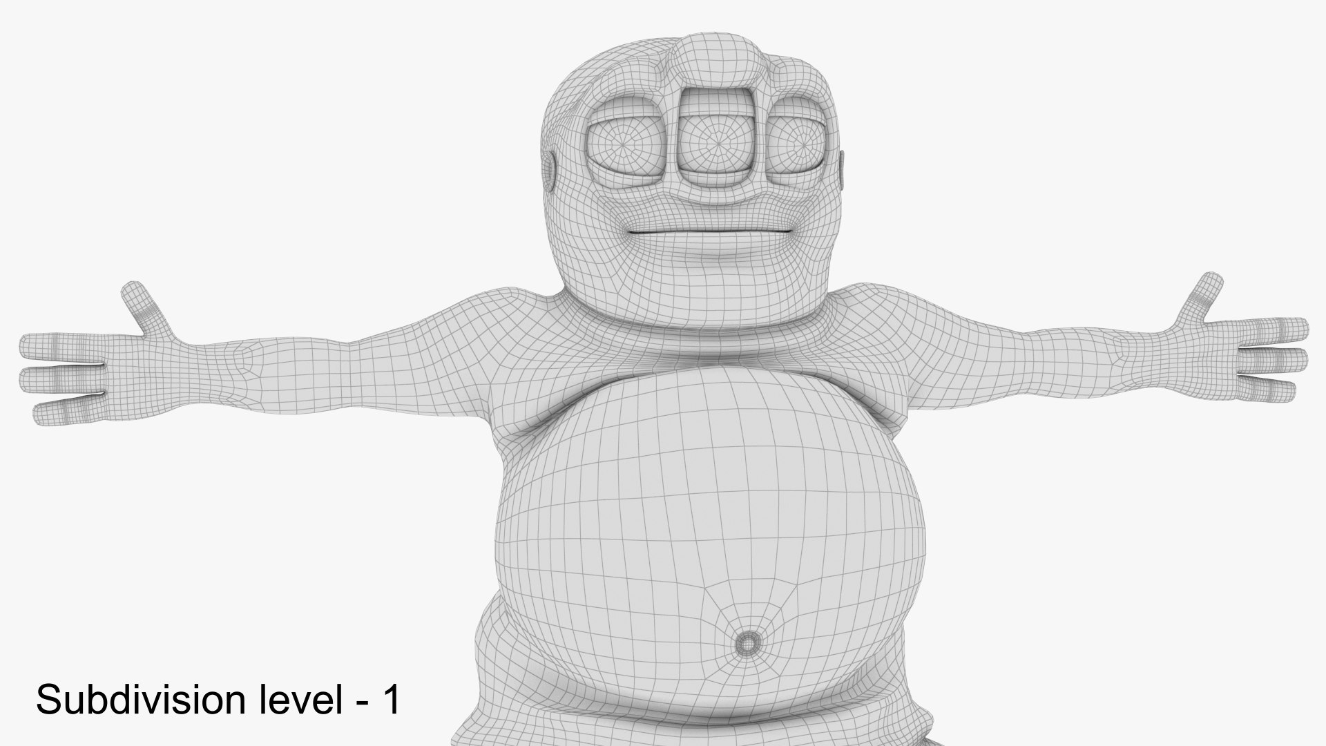 Bade Character 3D - TurboSquid 1698593