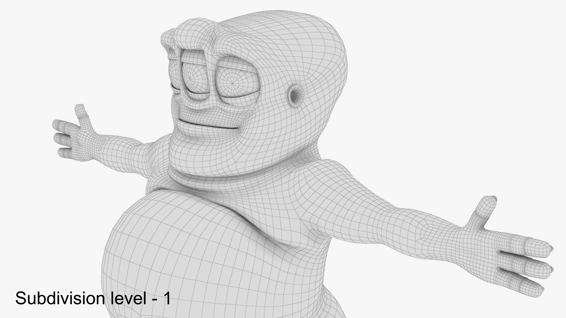 Bade Character 3D - TurboSquid 1698593