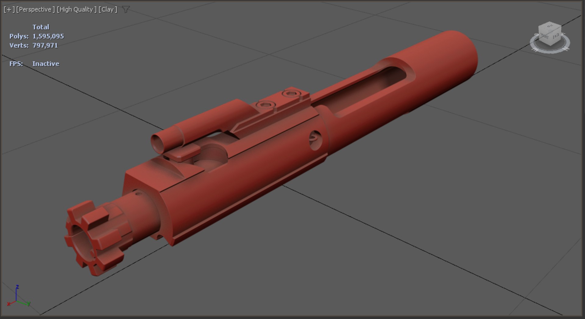 3D Bolt Carrier AR15 - M4A1- High-poly Model - TurboSquid 2147782