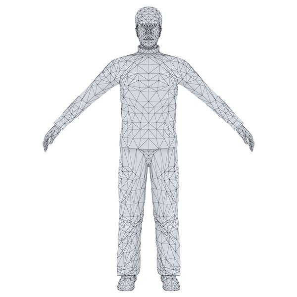 modelo 3d HOMBRE 27 - CON 250 ANIMACIONES - TurboSquid 1770539