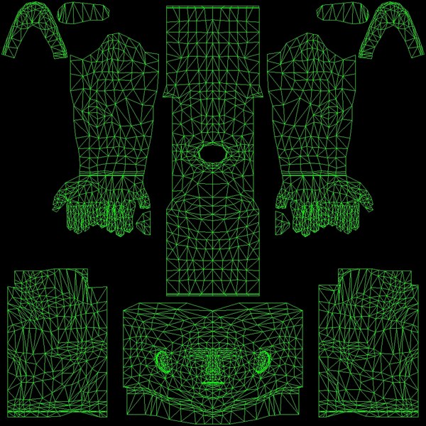 modelo 3d HOMBRE 27 - CON 250 ANIMACIONES - TurboSquid 1770539