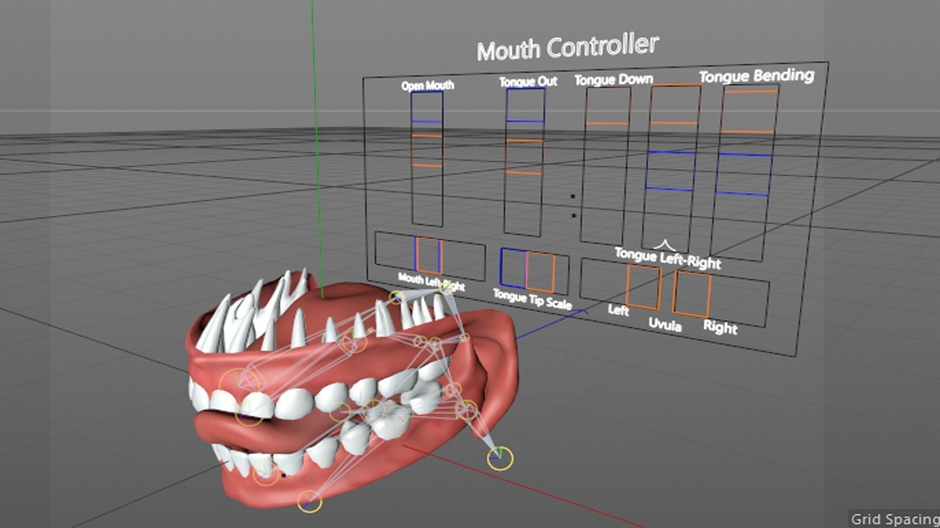 Teeth Mouth Character 3D Model - TurboSquid 1683712