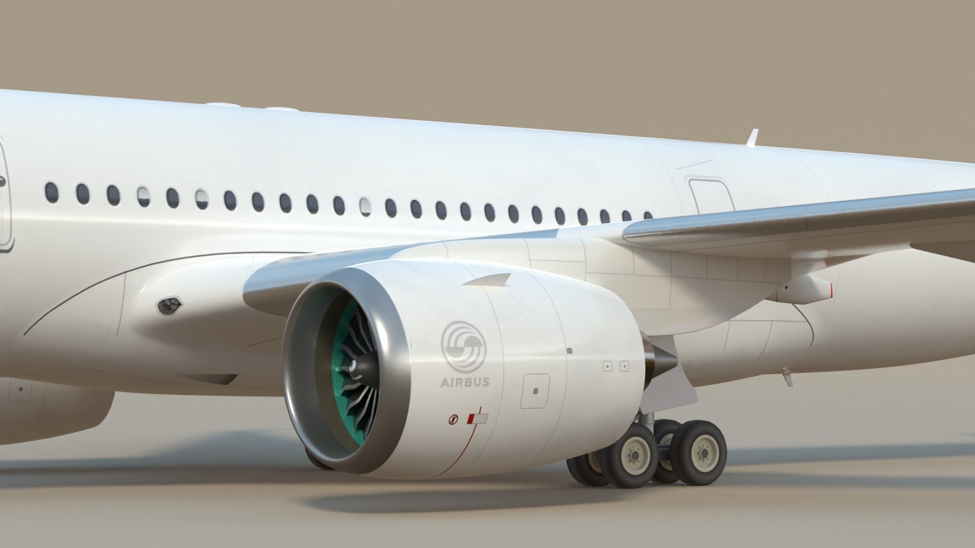 3D Airbus White Livery A350 SC - TurboSquid 2247765