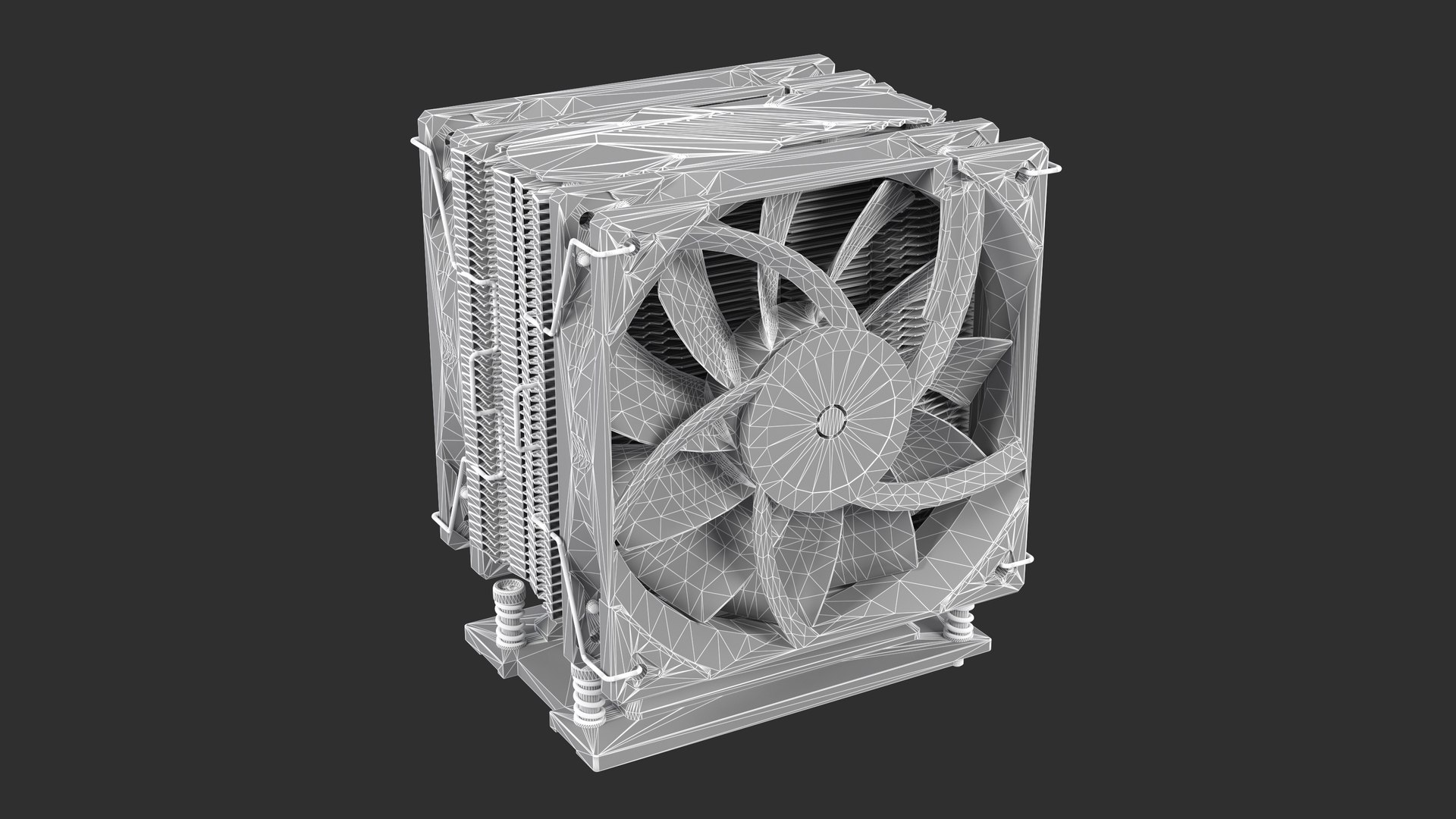 3D CPU Cooler Heatsink - TurboSquid 2202899