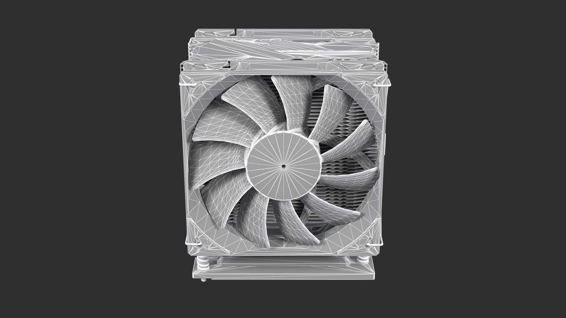 3D CPU Cooler Heatsink - TurboSquid 2202899