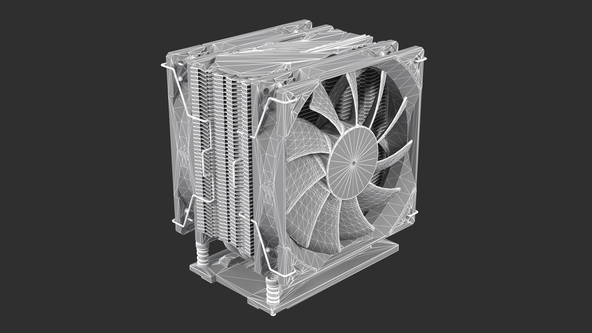 3D CPU Cooler Heatsink - TurboSquid 2202899