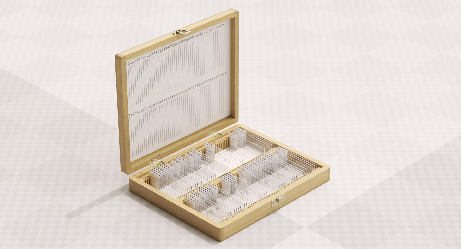 Microscope Slide Box Model - TurboSquid 1348783