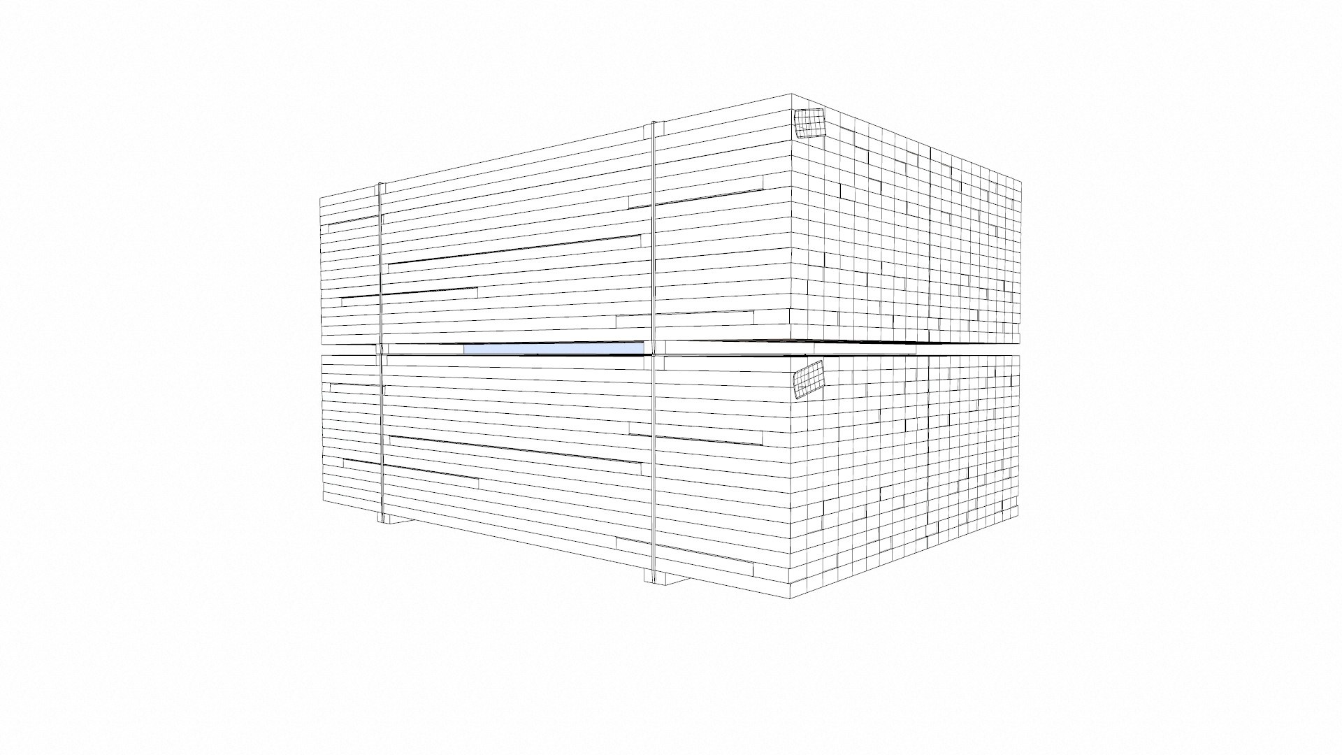 3D Stack Of Wooden Beams PBR Model - TurboSquid 2371176