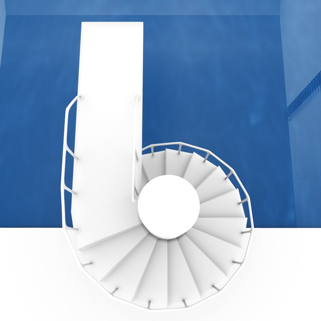 3d Swimming Pool Diving Platform