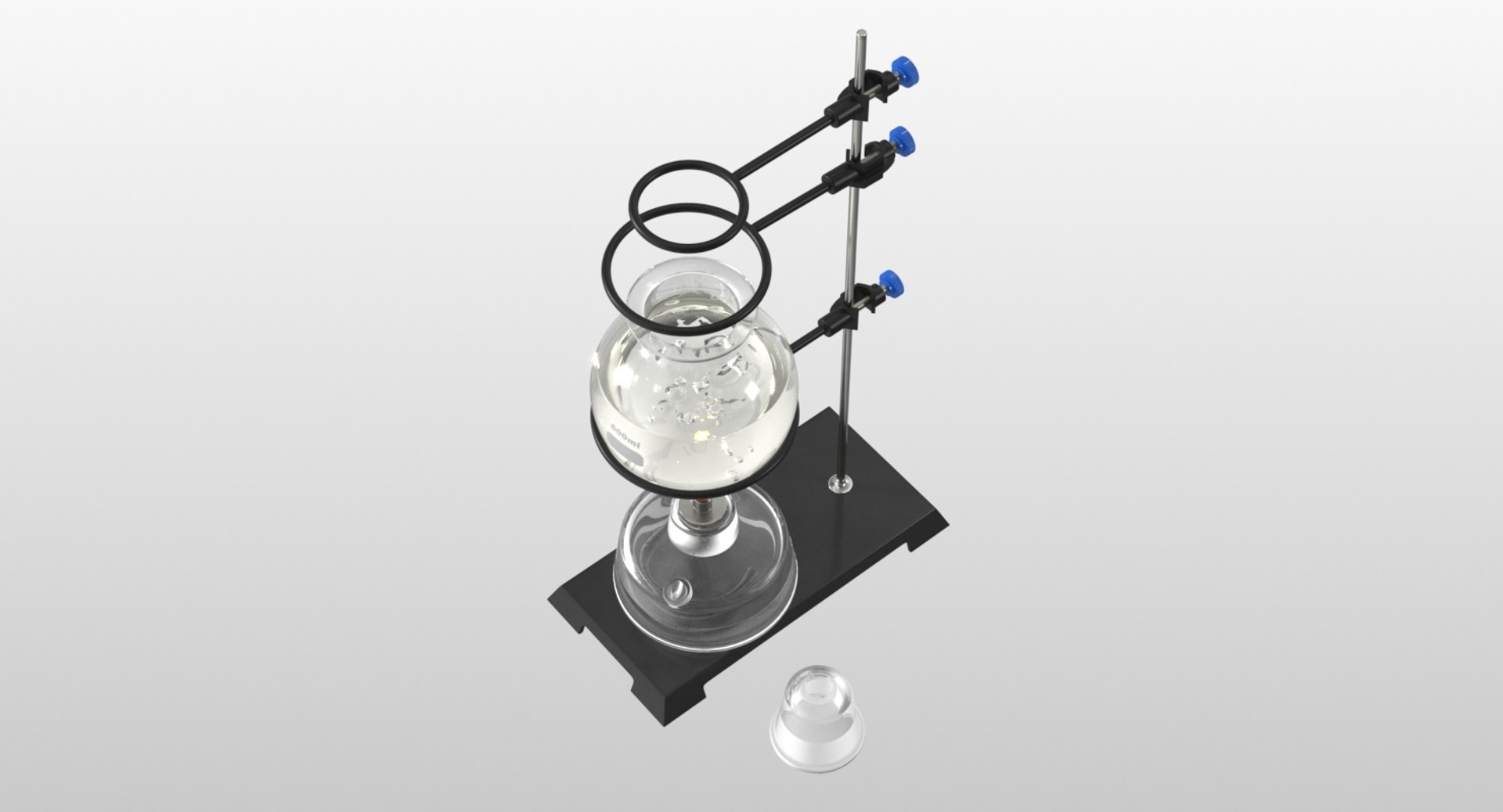 3D Realistic Boiling Liquid Flask - TurboSquid 1243899