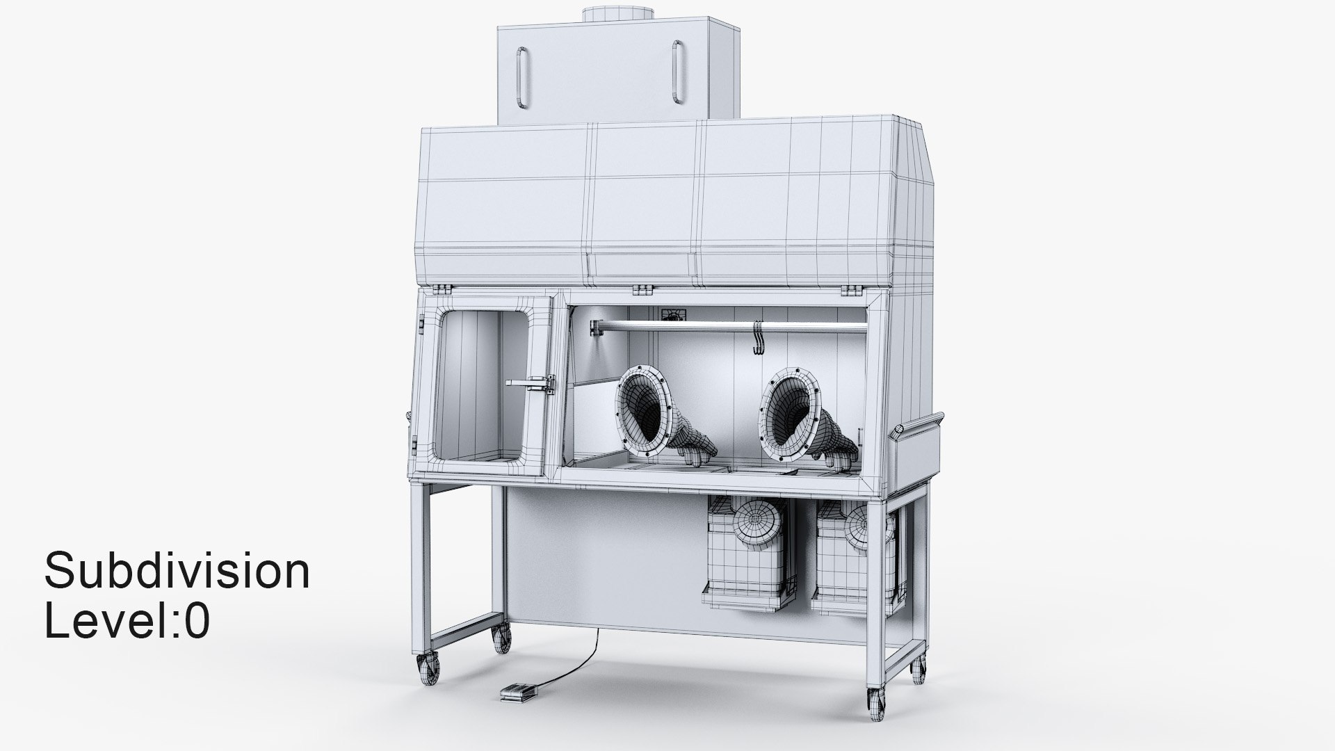 Compounding Aseptic Containment Isolator Model - TurboSquid 1543429