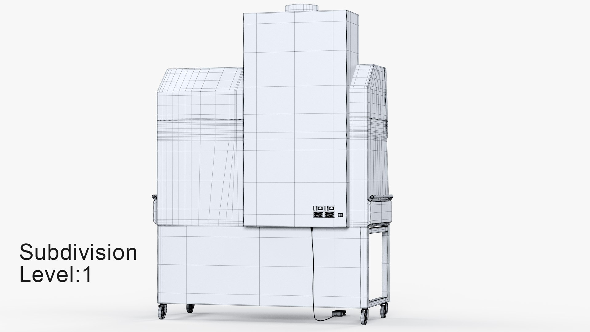 Compounding Aseptic Containment Isolator Model - TurboSquid 1543429