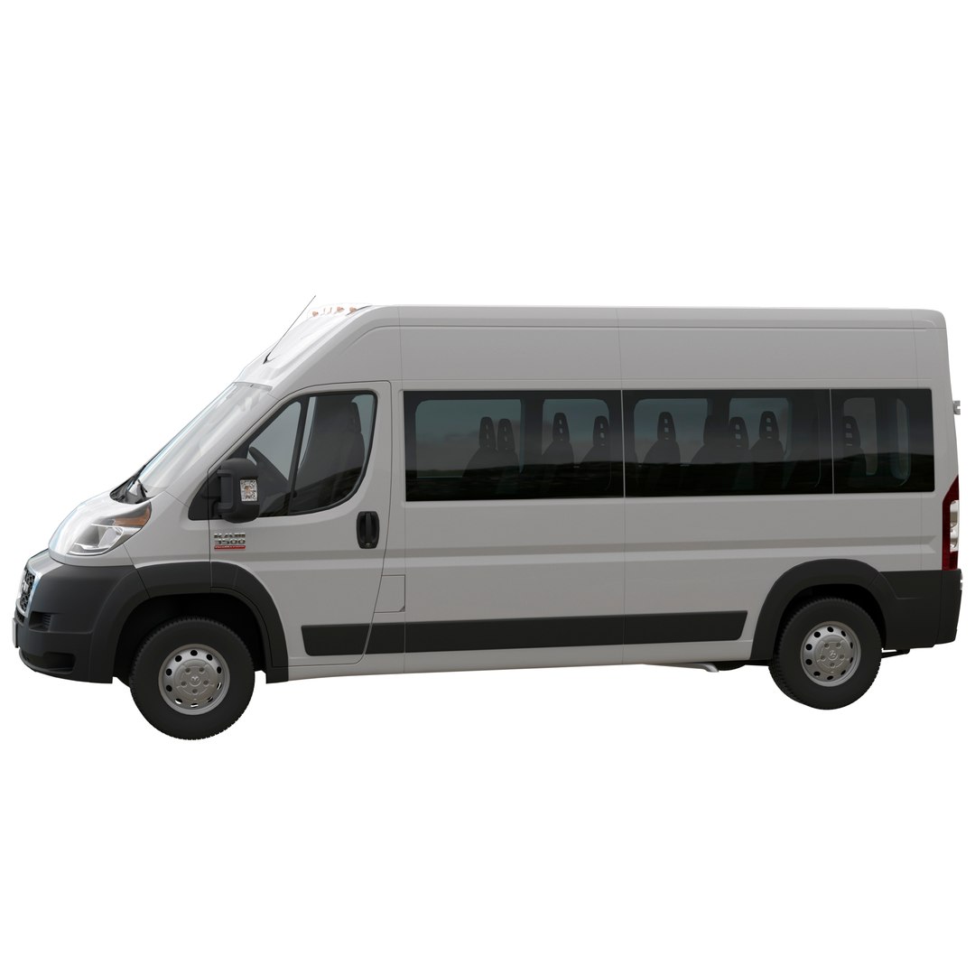3D RAM PROMASTER 3500 Window Van 159 - TurboSquid 1806723
