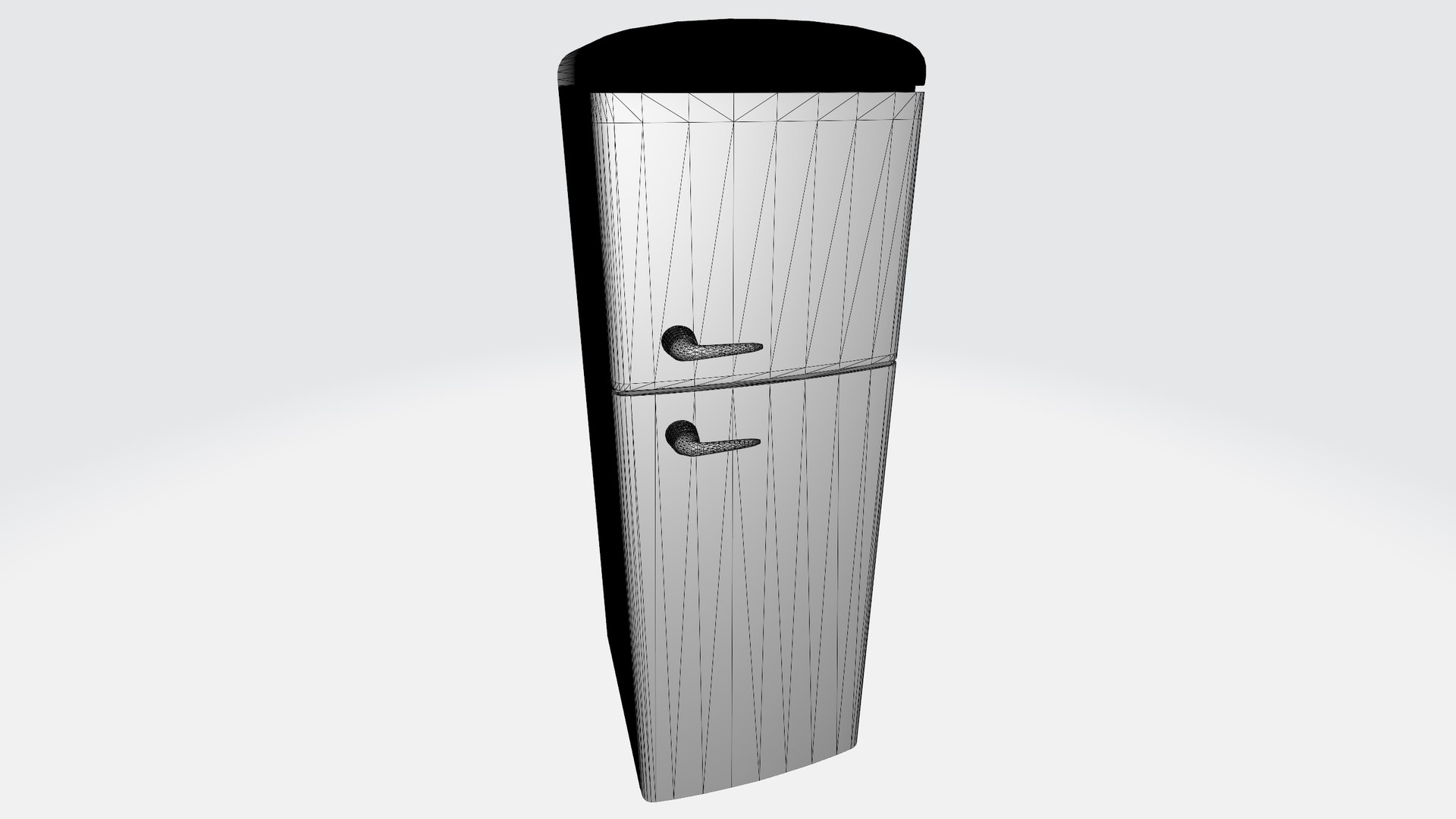 3D Fridge With Handle - TurboSquid 1956217