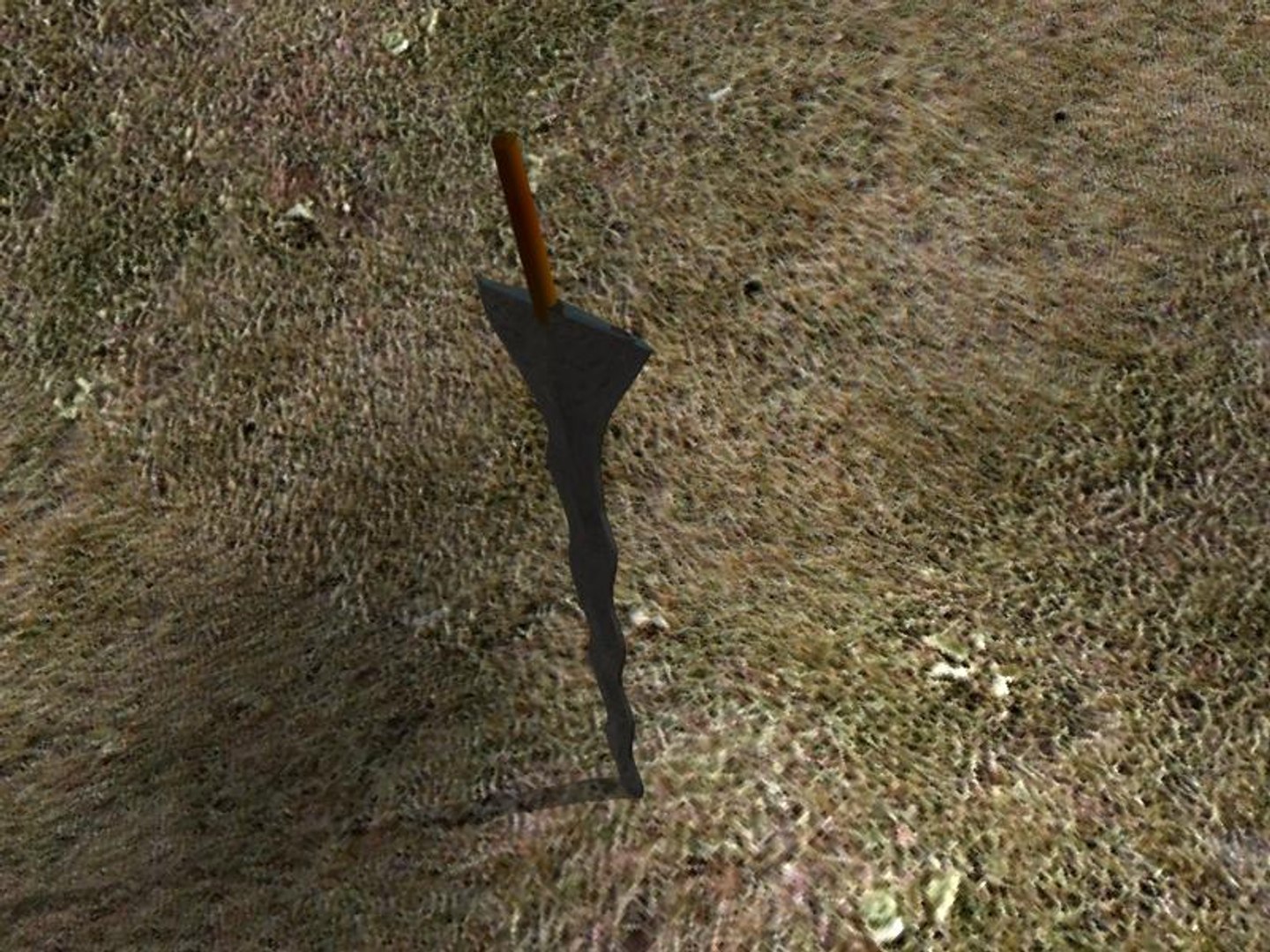 3d Model Of Keris Meteor