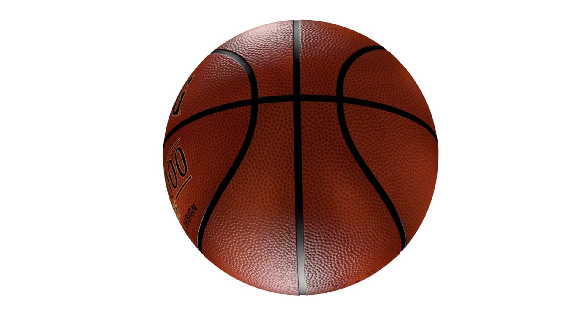 realistic basketball ball spalding max