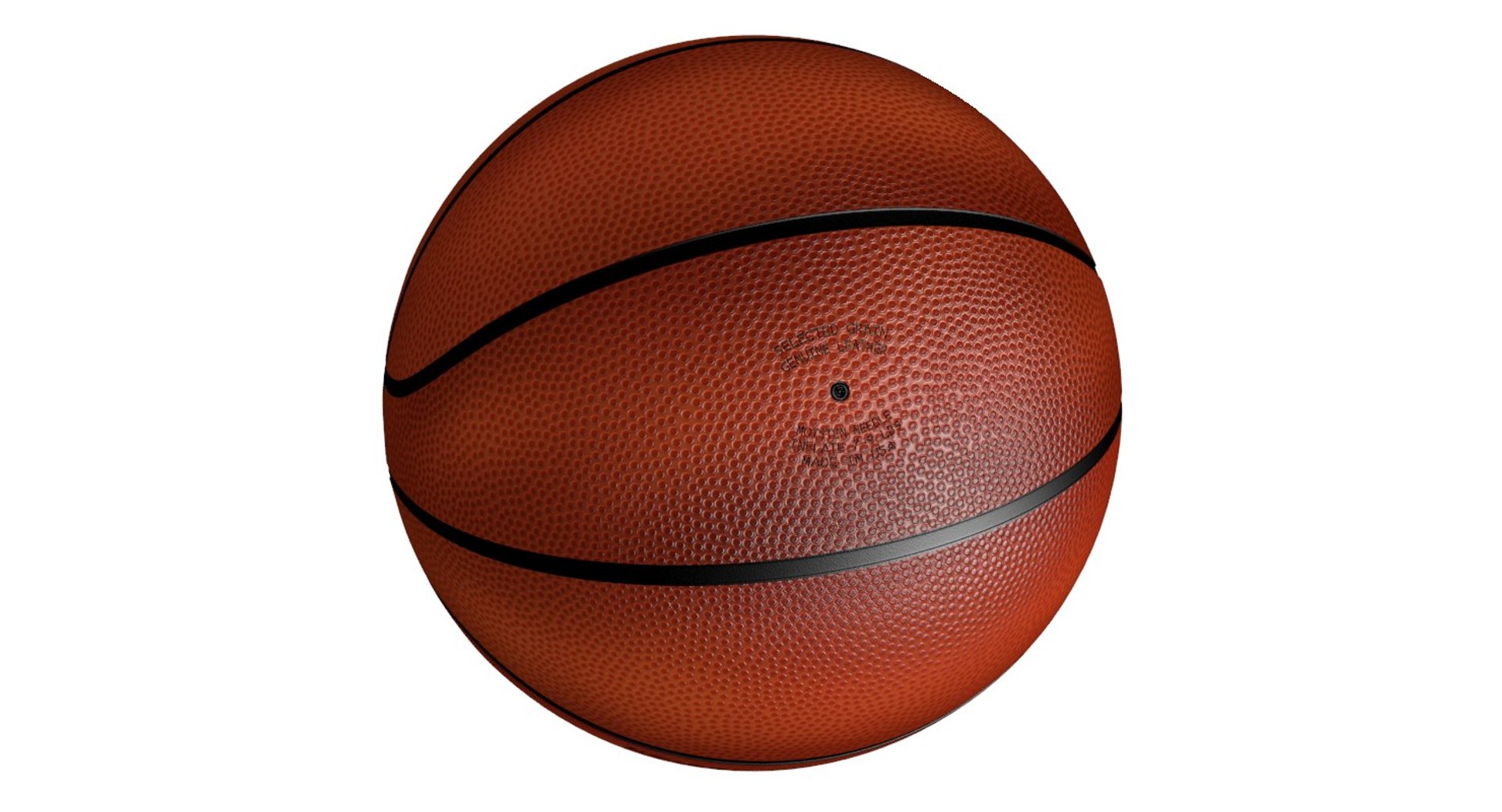 realistic basketball ball spalding max