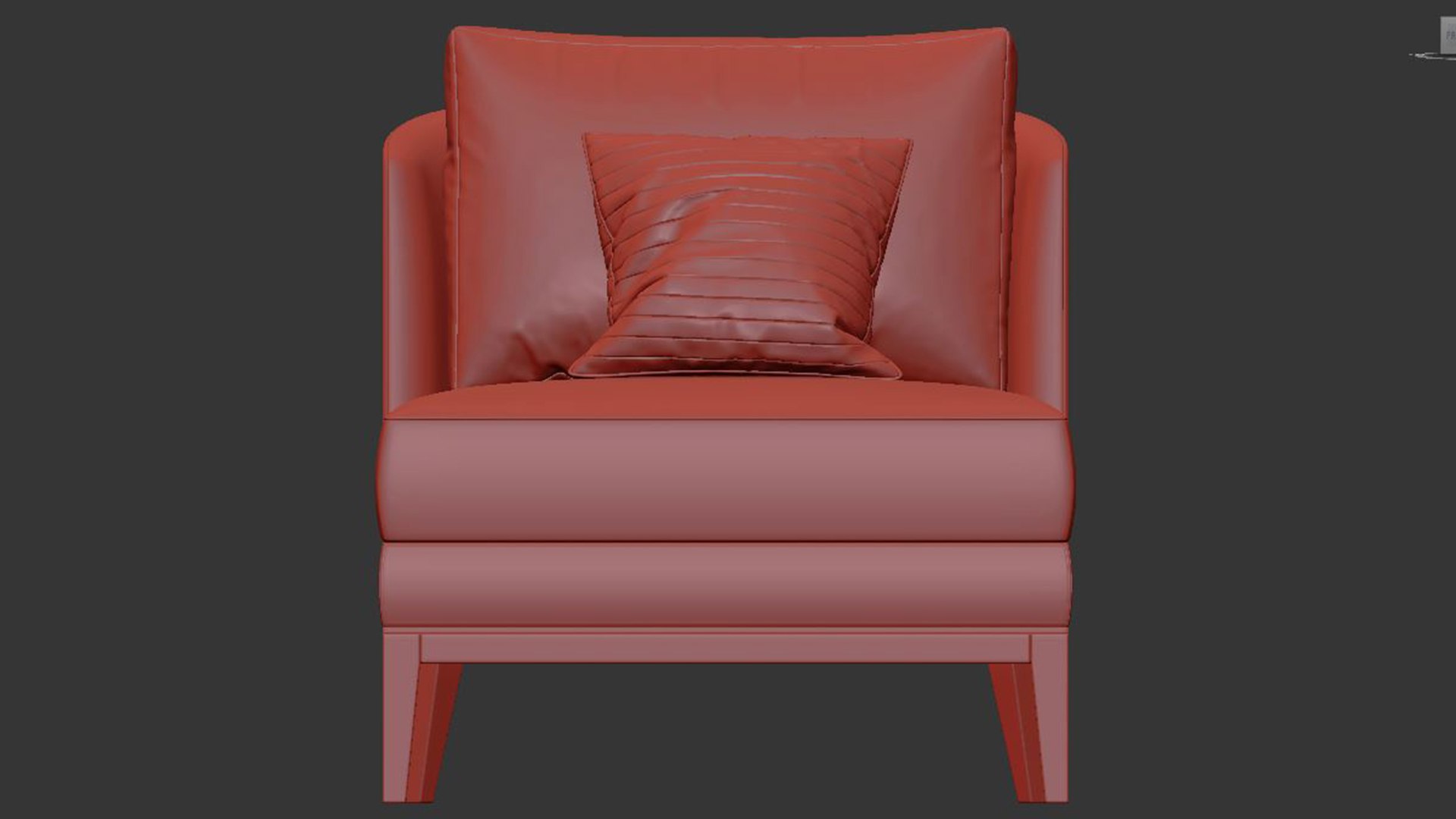 Arthur Armchair 3D Model - TurboSquid 2035495