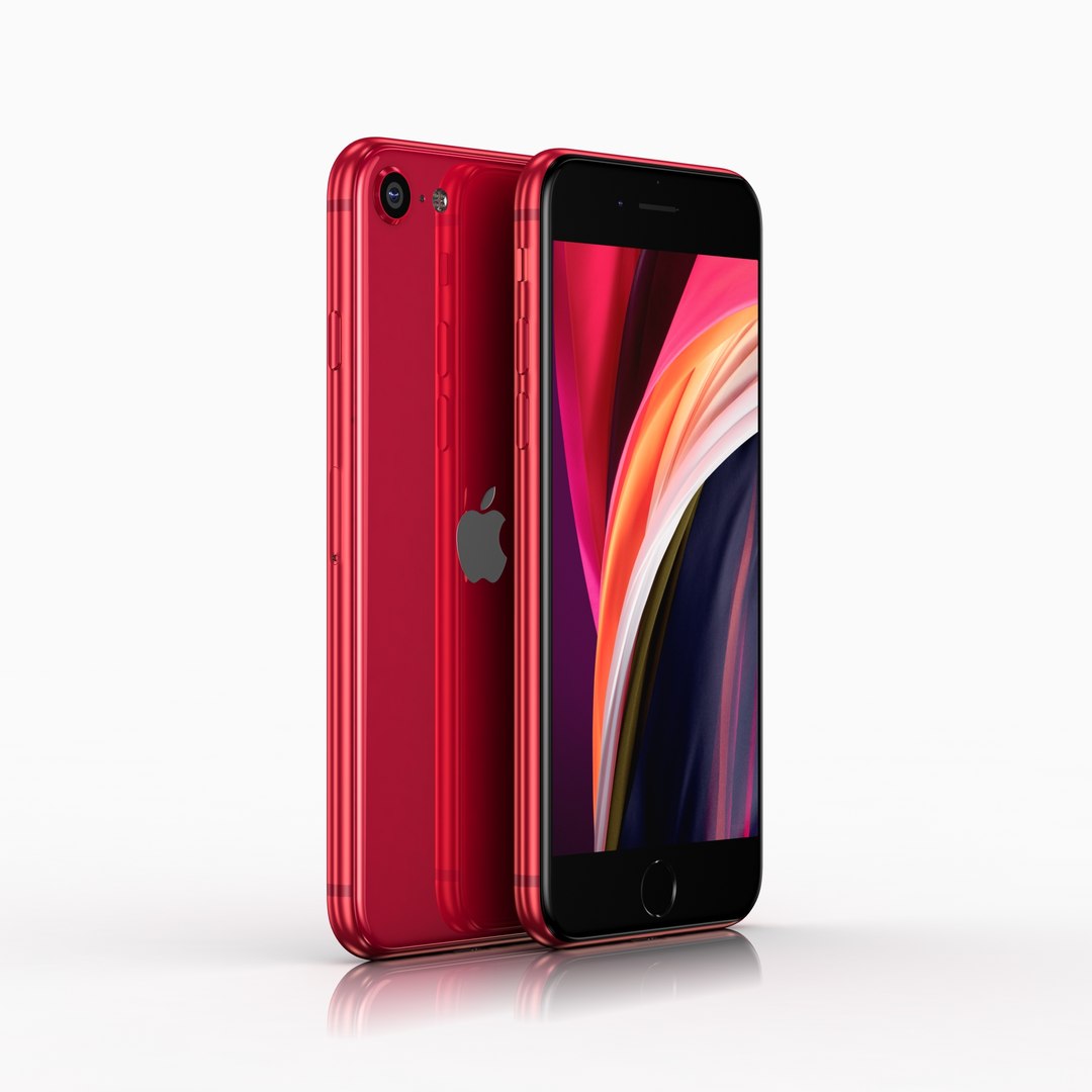3D Apple Se 2020 Colour Model - TurboSquid 1573751