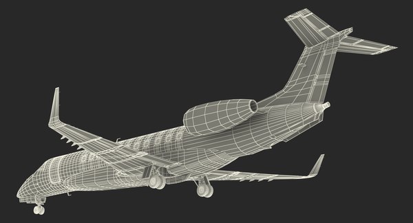 Private jet 3D - TurboSquid 1365952
