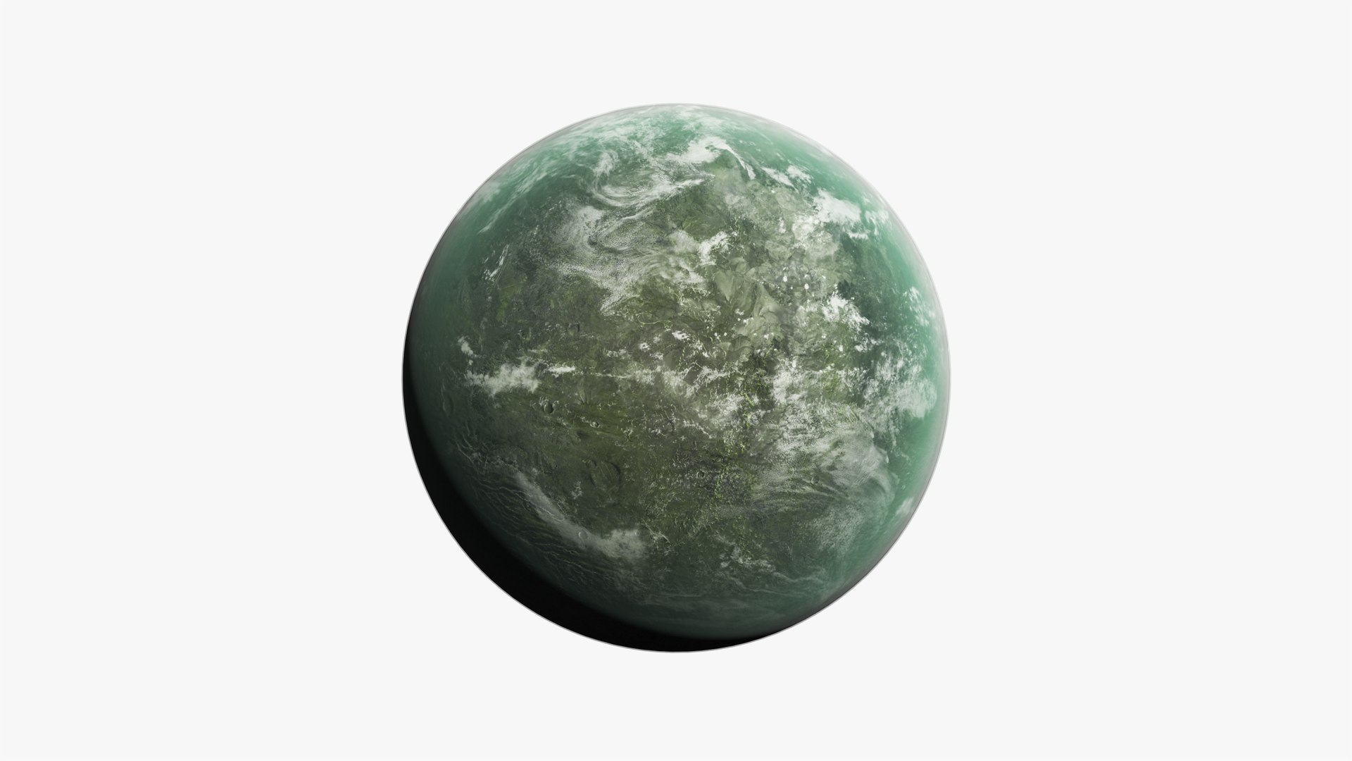 Alien Planet 3D Model - TurboSquid 2103451
