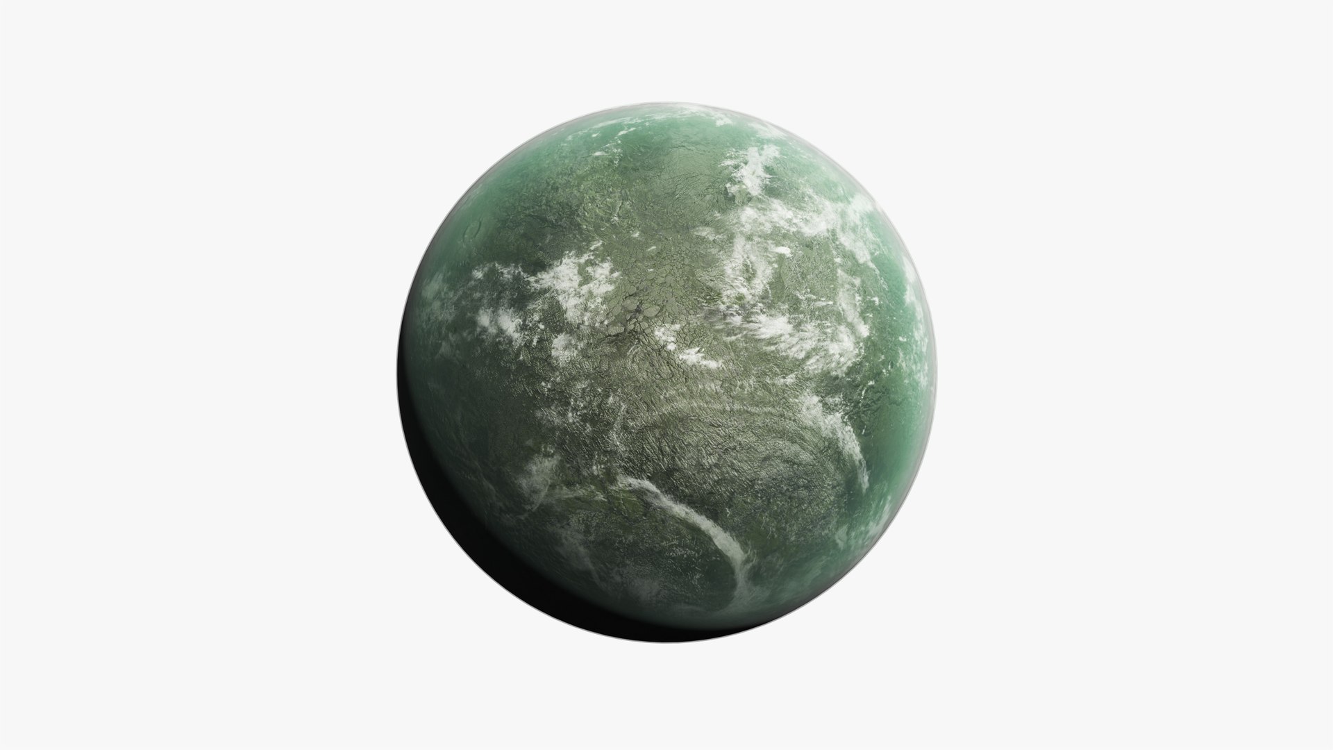 Alien Planet 3D Model - TurboSquid 2103451