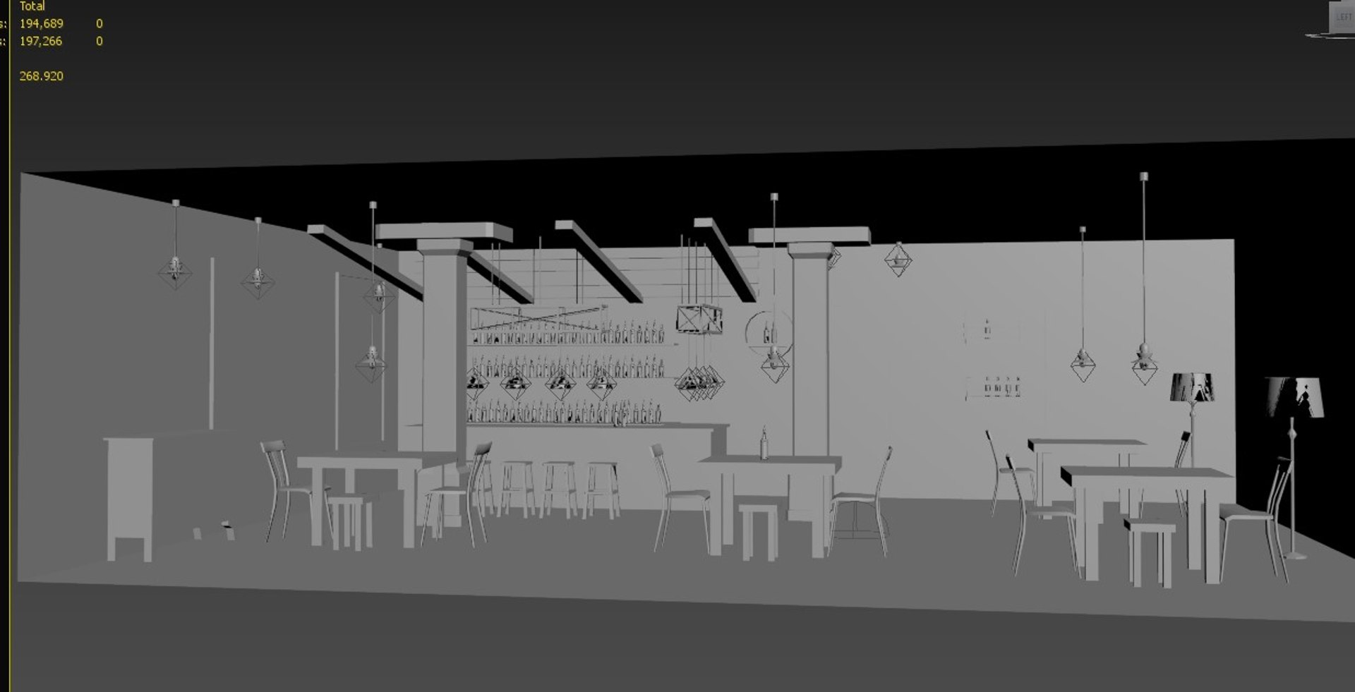 Pub Bar 3D Model - TurboSquid 1585731