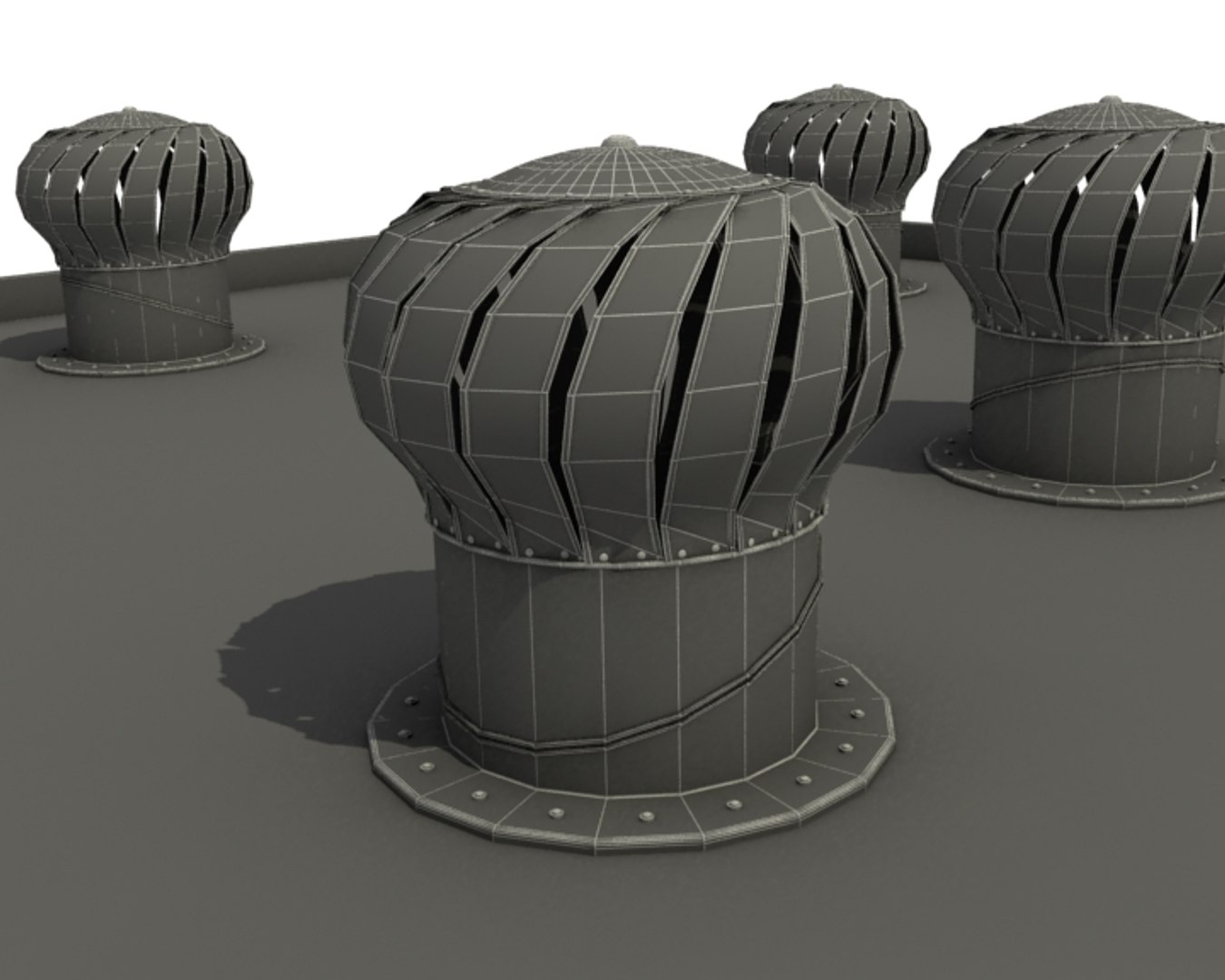 3d air vent model