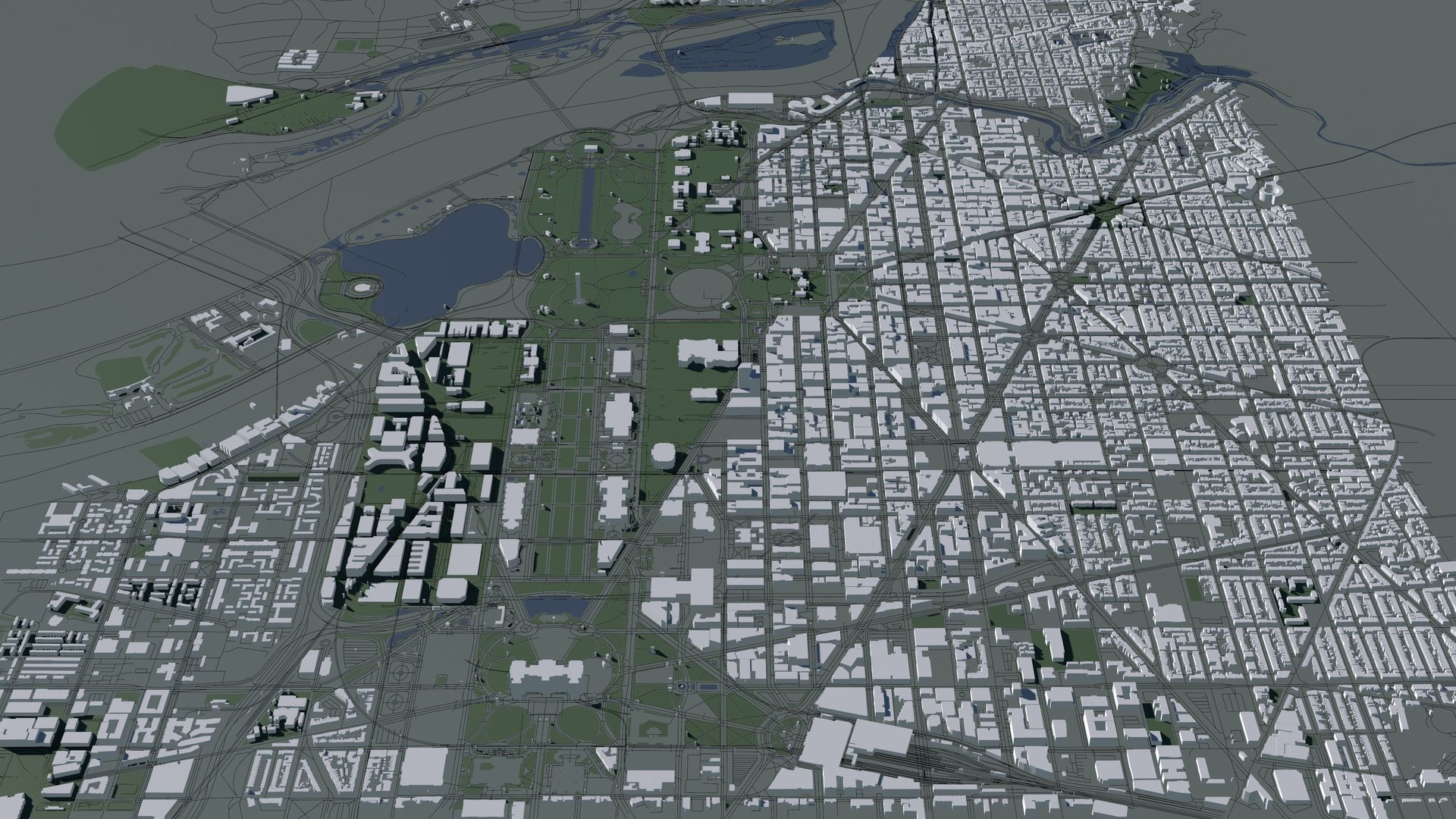 3D Map USA - Washington Model - TurboSquid 1970872