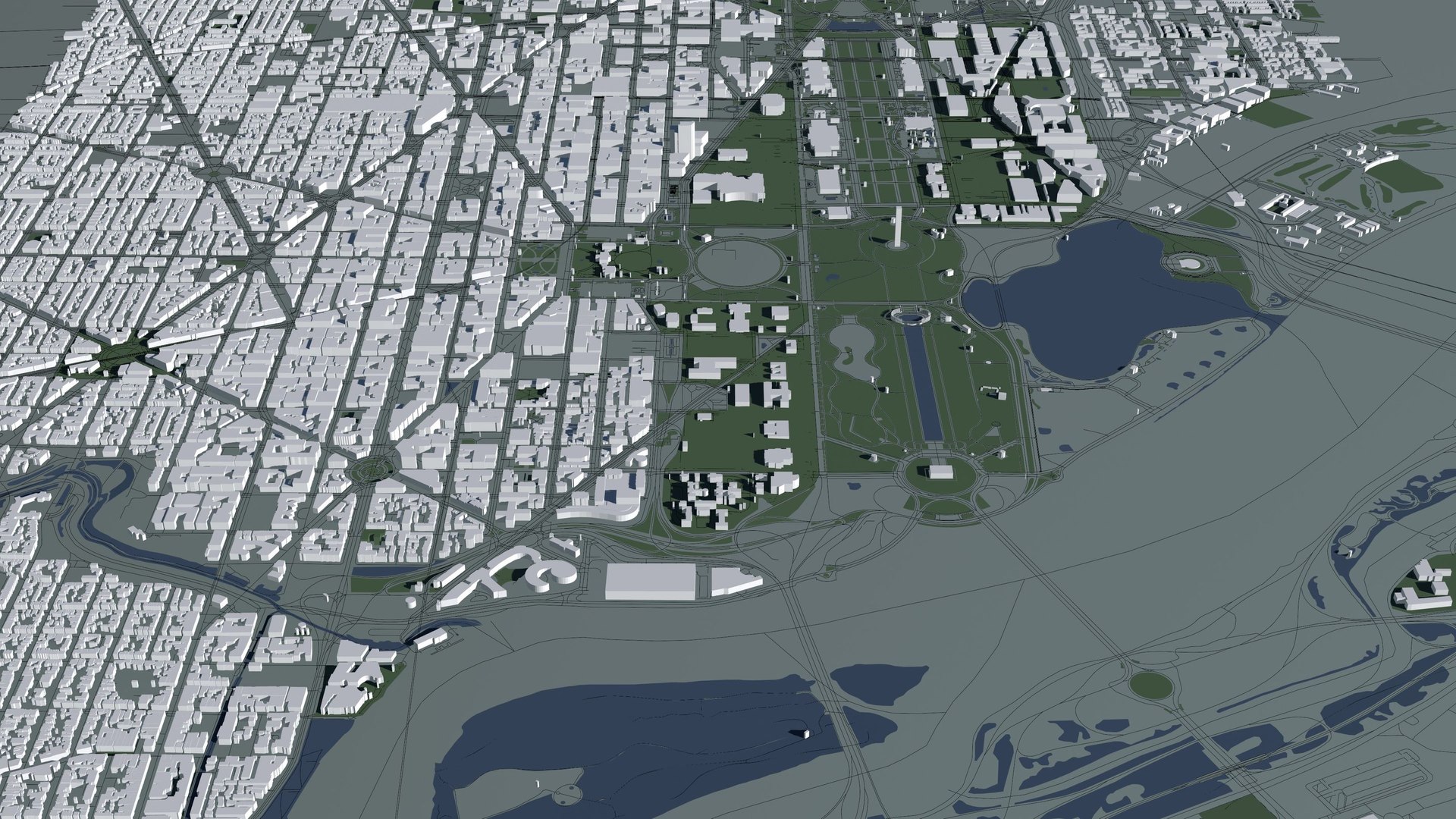 3D Map USA - Washington Model - TurboSquid 1970872